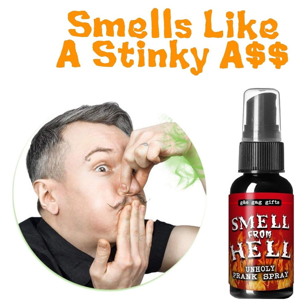 Halloween Pranks Liquid Fart Spray Can - Gag Joke Toy, Stink Bomb ...