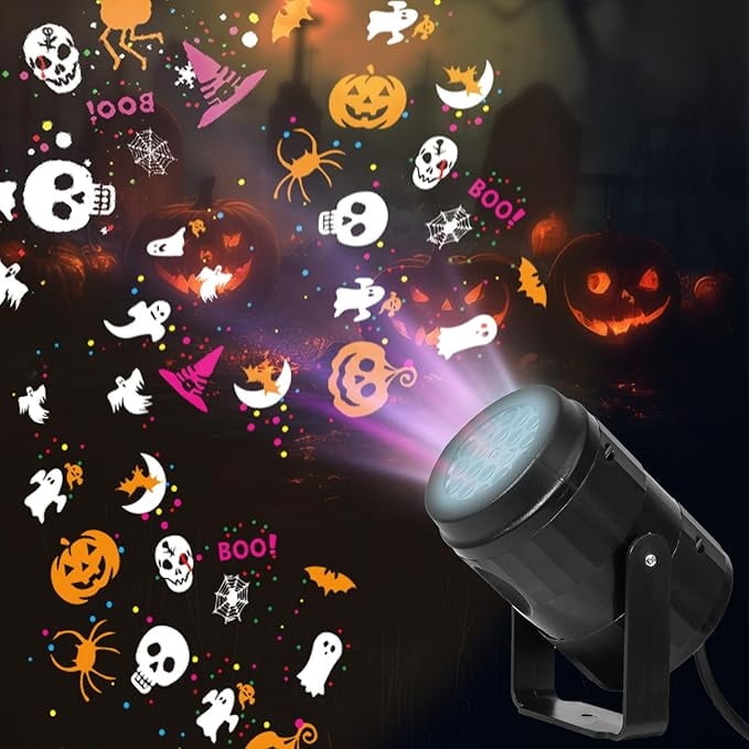Halloween Projector Light, Halloween LED Projection Lamp, Landscape ...