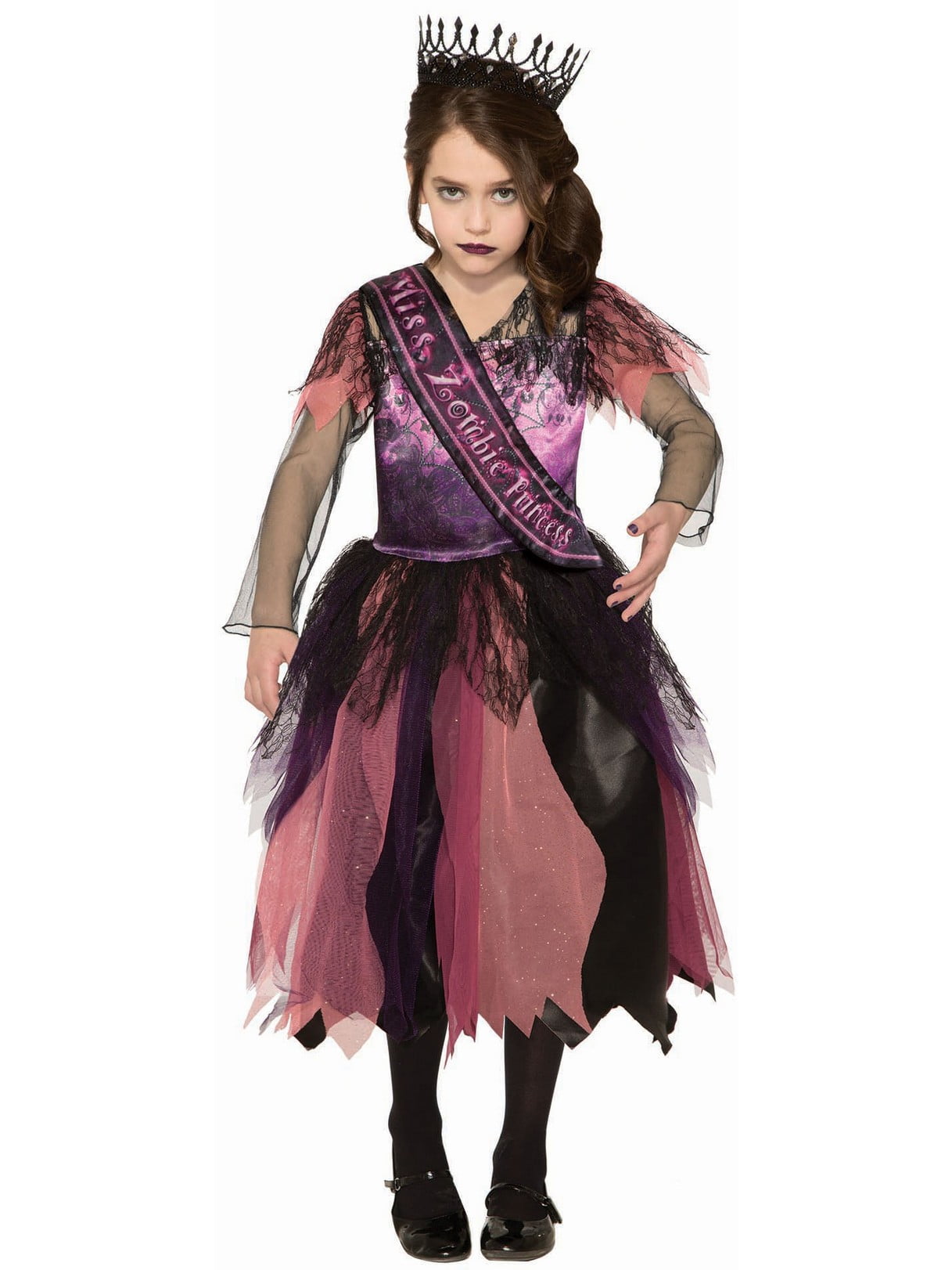 Halloween Prom Princess Zombie Child Costume - Walmart.com
