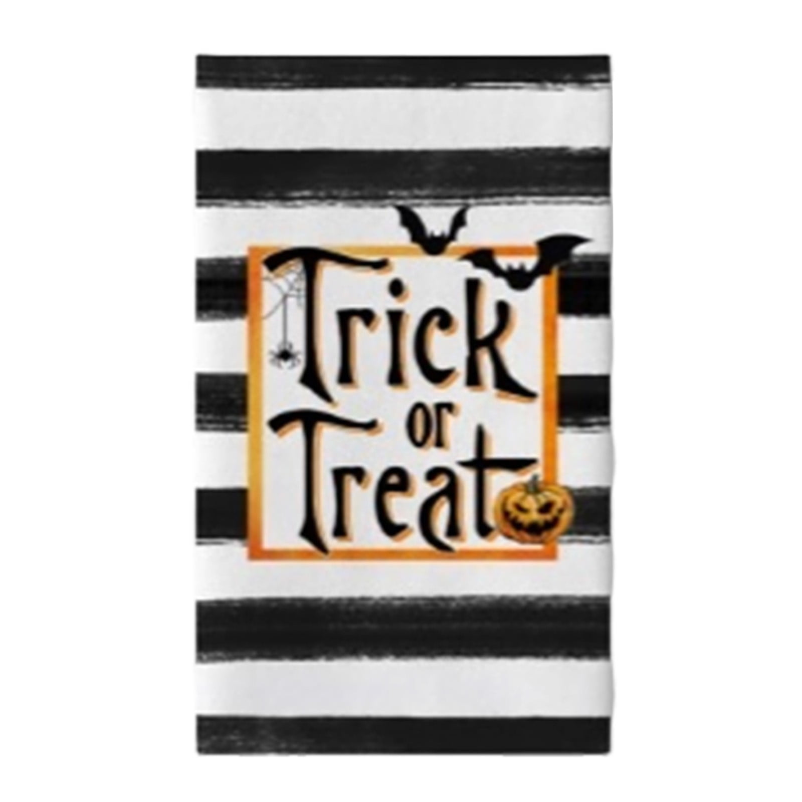 "Halloween Pumpkin Bat Kitchen Towel Set Absorbent Microfiber Dish ...