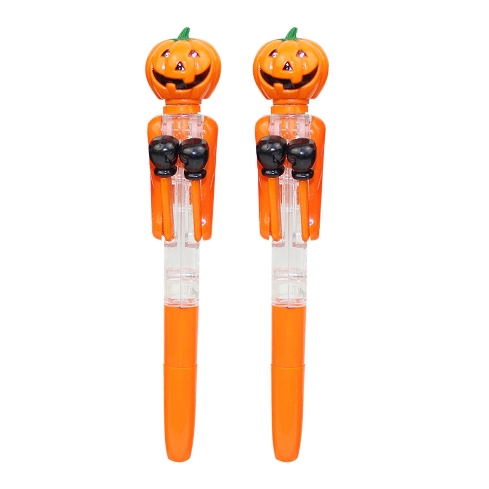 Halloween Pumpkin Boxing Pen with Lights - Cute Stress Relief Toy Pen ...