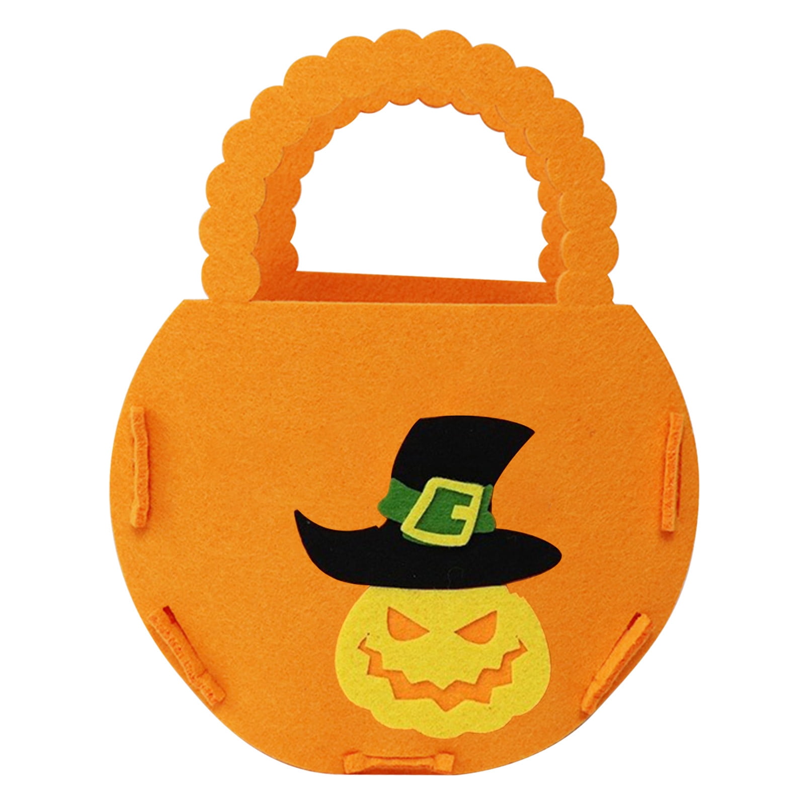 Halloween Pumpkin Candy Bag Handheld Bucket Set B For Kids Trick Or ...