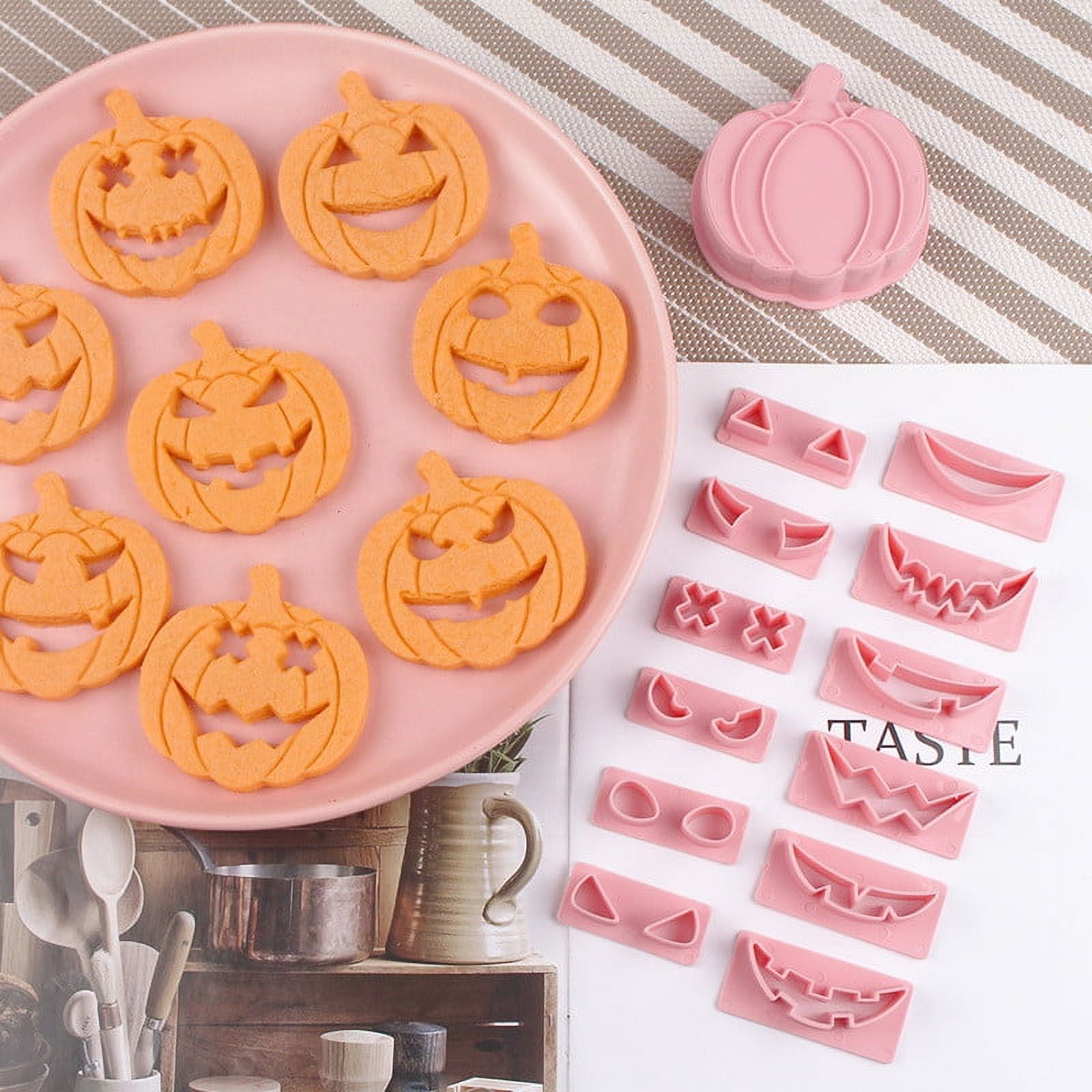 Halloween Pumpkin Cookie Cutter, Fall Hand Pie Molds,Classic Mini Hand ...