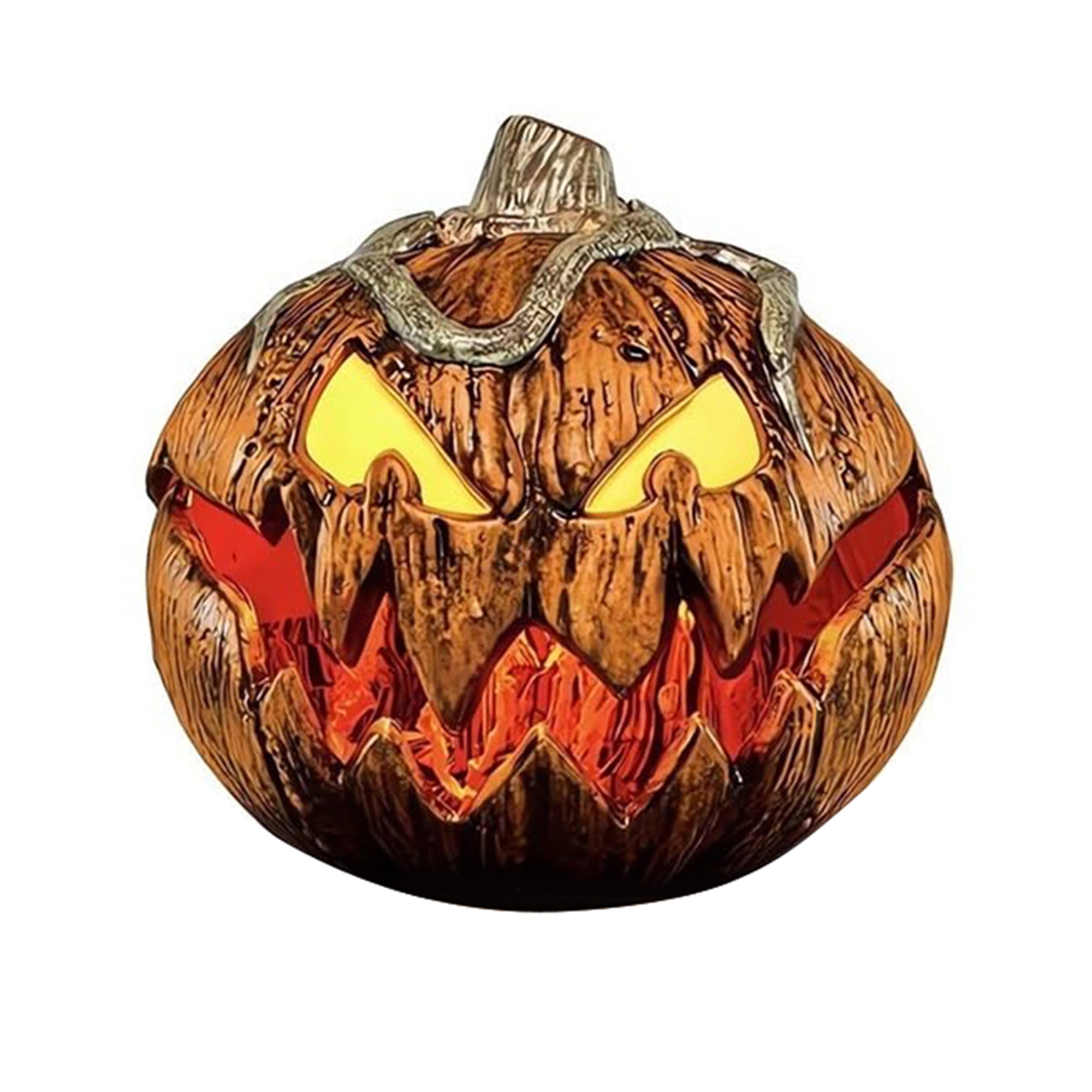 Halloween Pumpkin Decorative Lights Rising Falling Voice Pumpkin Scary ...