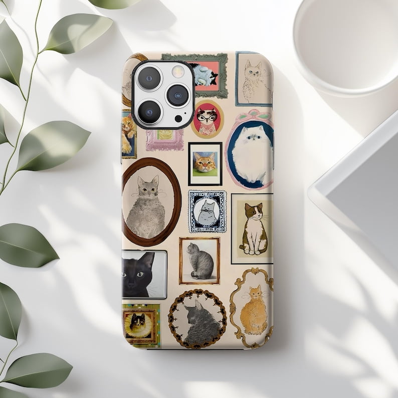 Halloween Pumpkin Floral Phone Case – Fall Aesthetic Protective Cover, Autumn Gift Ideas for Her ...