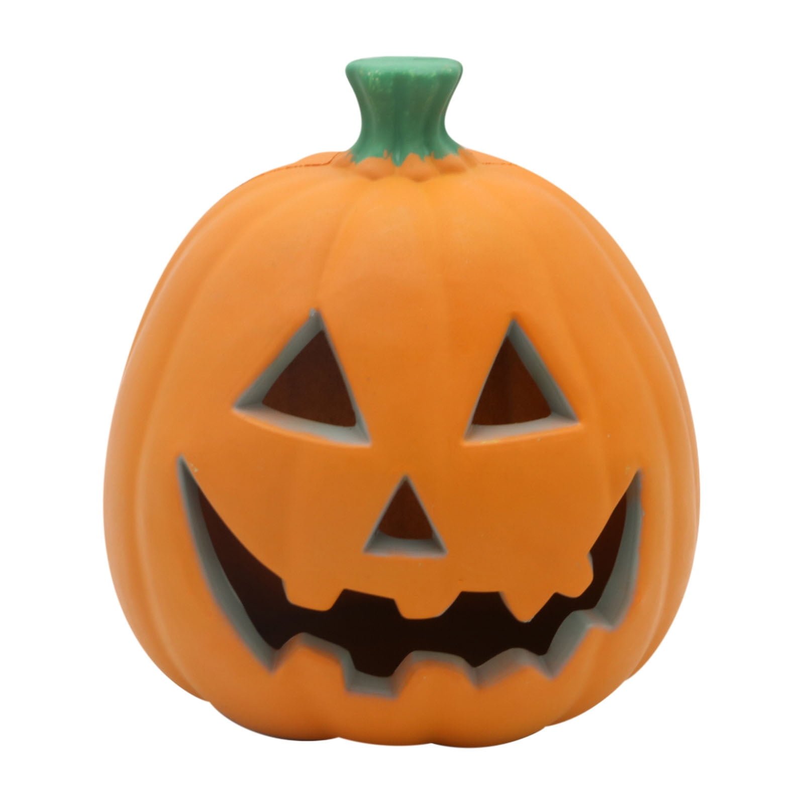Halloween Pumpkin LED Lantern - Battery-Powered Blow-Molded Pumpkin ...