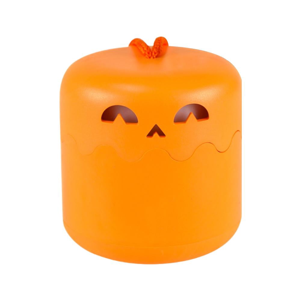 Halloween Pumpkin Lantern, Collapsible Pumpkin Night Light LED Pumpkin ...