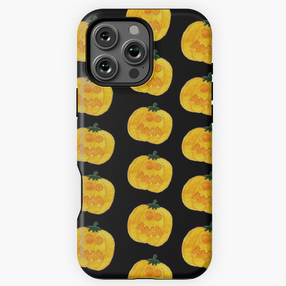 Halloween Pumpkin Pattern Hail the Pumpkin Phone Case for iPhone 16 15 ...