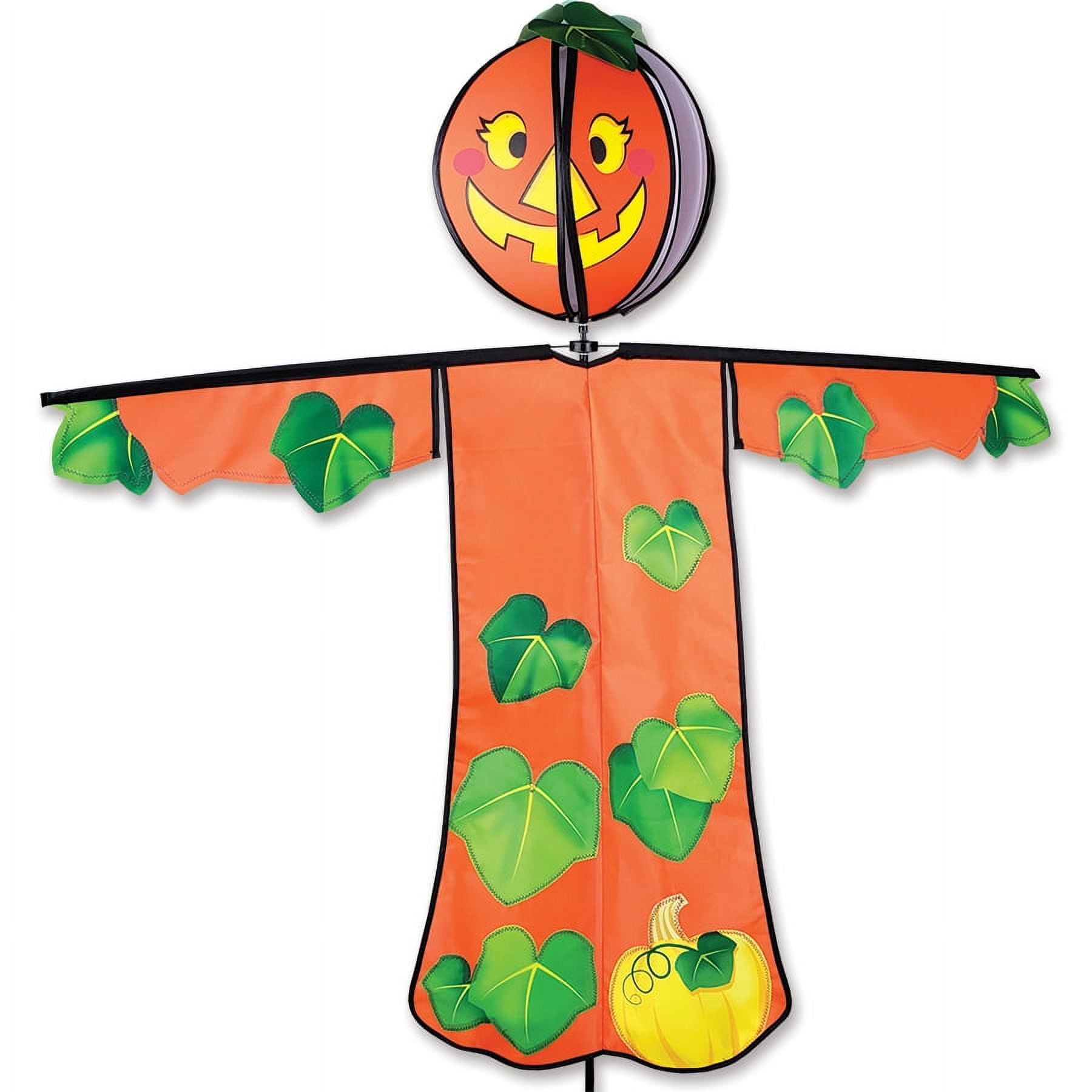 Halloween Pumpkin Patty Spinning Friend Wind Spinner 48" - Walmart.com