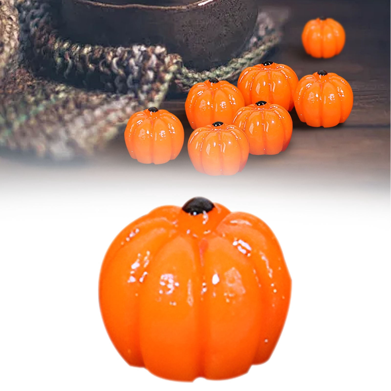 Halloween Pumpkins, Fall Village Decor Accessories, Resin Ornaments ...