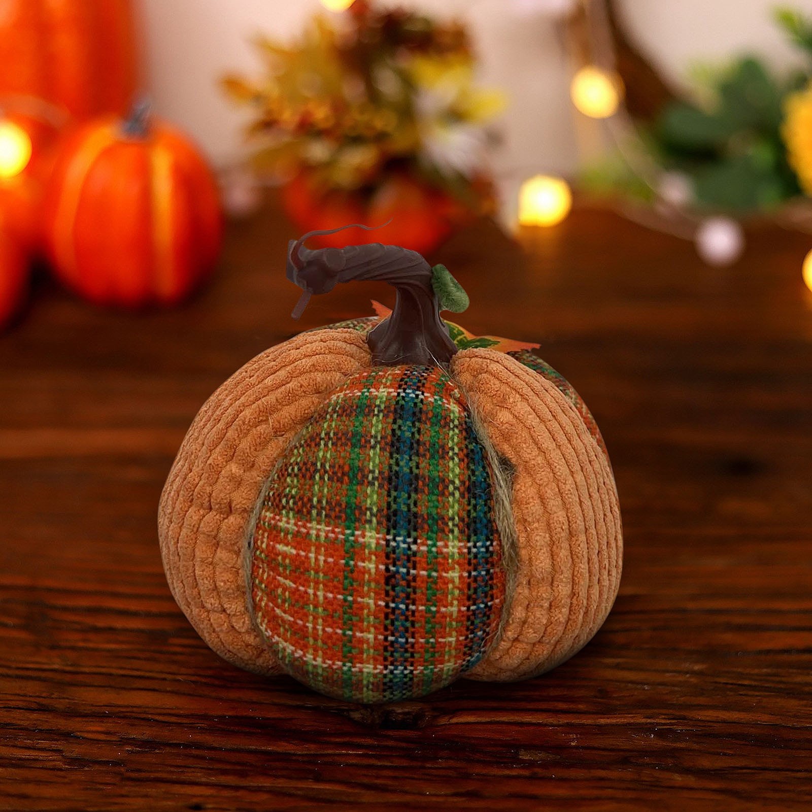 Halloween Pumpkins Festival Scene Dressing Cartoon Colorful Fabric ...