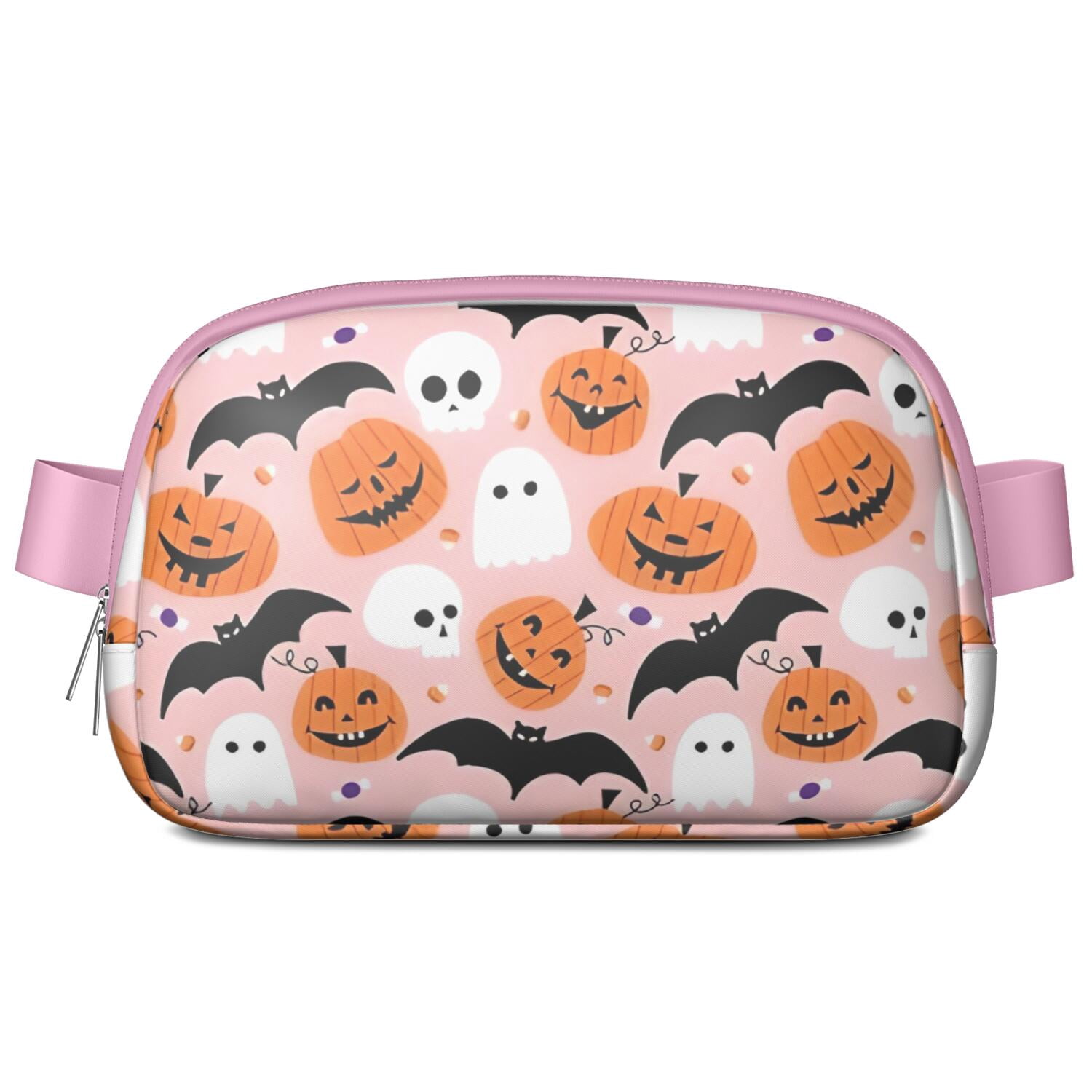 Halloween Pumpkins Ghosts Skulls and Bats Cute Fanny Packs for Women ...