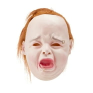 Unisex Full Head Skull Mask with Movable Jaw, Realistic Latex Halloween ...