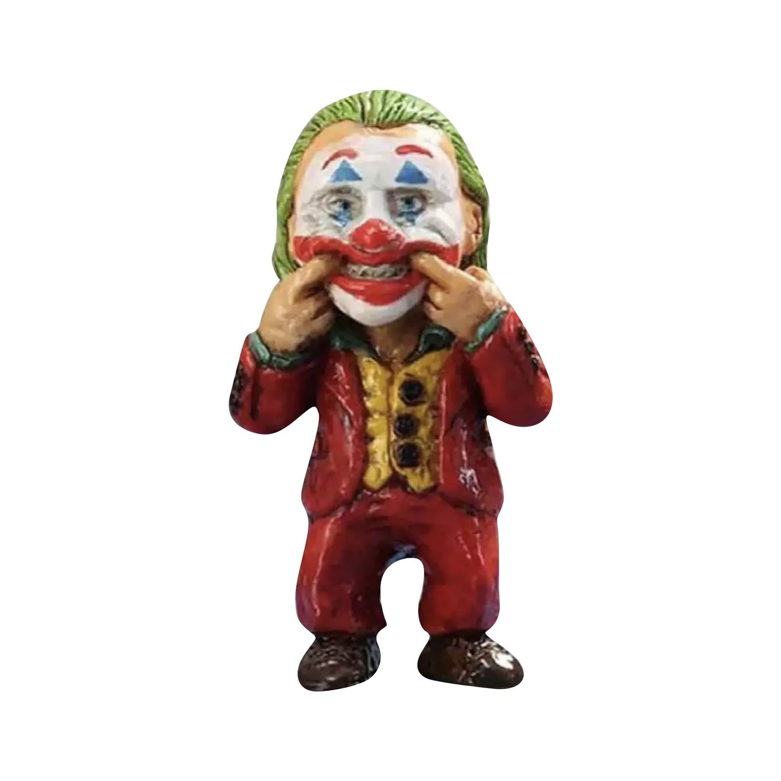 Halloween Resin Horror Gnome Garden Statue, Eerie Movie Prop ...