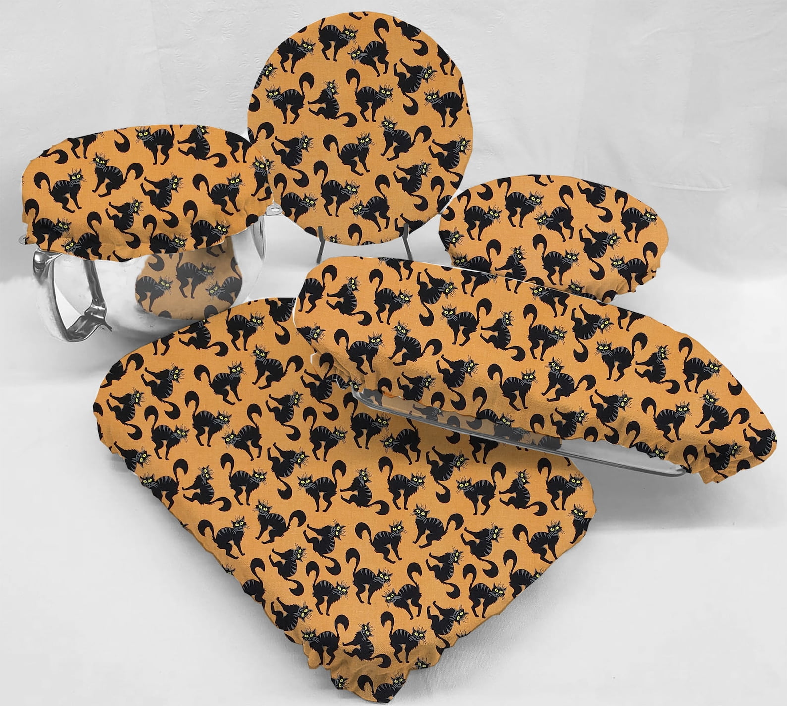 Halloween Reusable Fabric Bowl and Casserole Pan Covers by Penny's ...