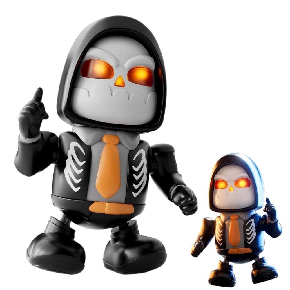 Halloween Robot Toy Dancing Skeleton Pumpkin Halloween Robot Smart ...