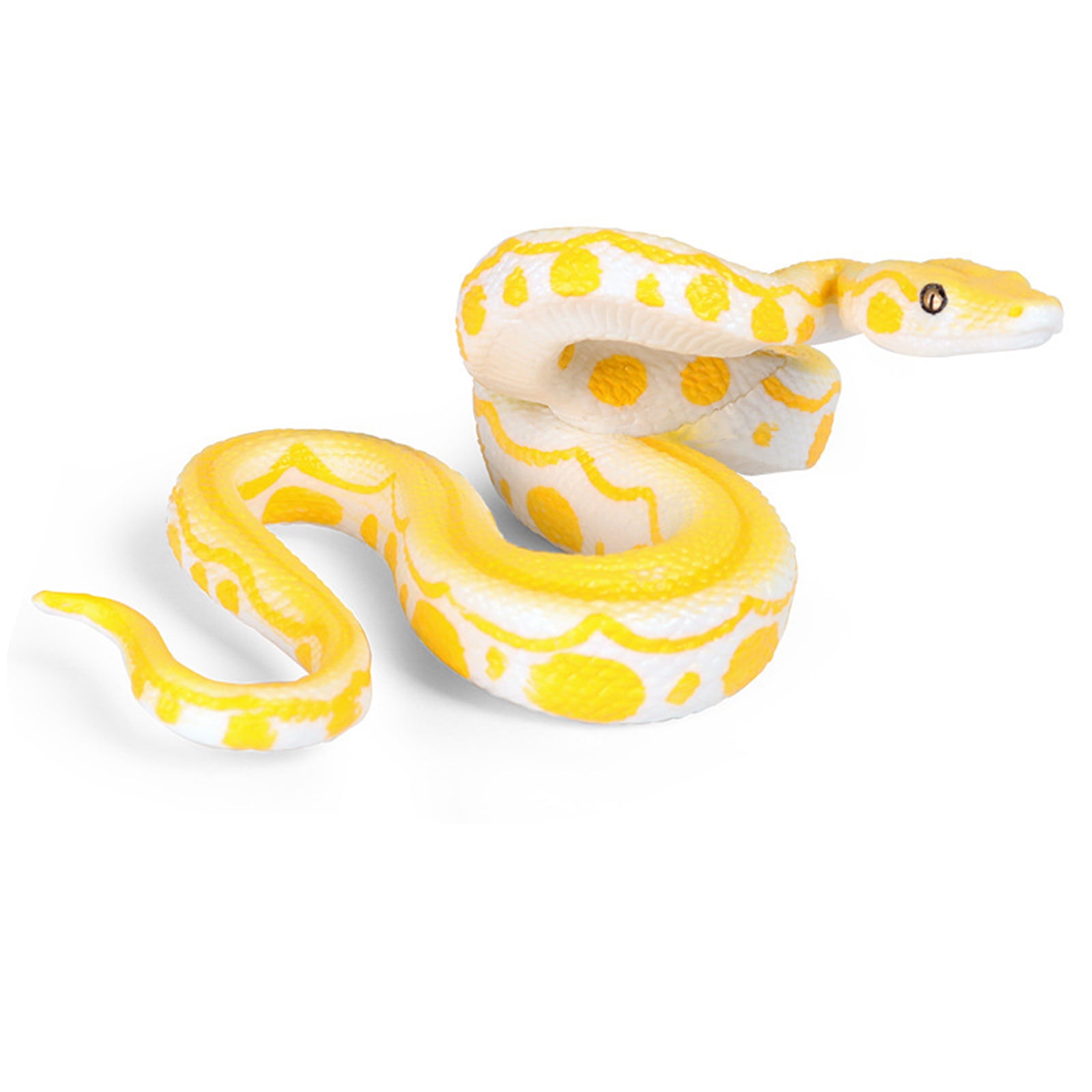Halloween Rubber Snake Props Decor Artificial Anaconda Model Realistic ...
