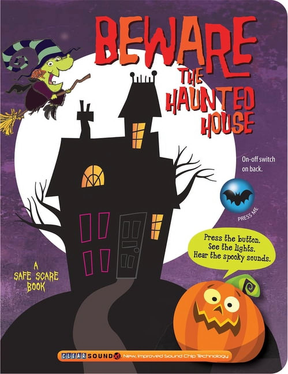 Halloween Safe Scare: Beware the Haunted House (Board book) - Walmart.com