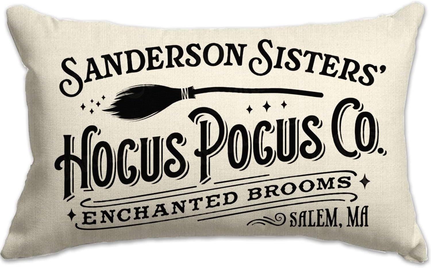 Halloween Sanderson Sisters Hocus Pocus Pillow Cover 12x20 Farmhouse ...