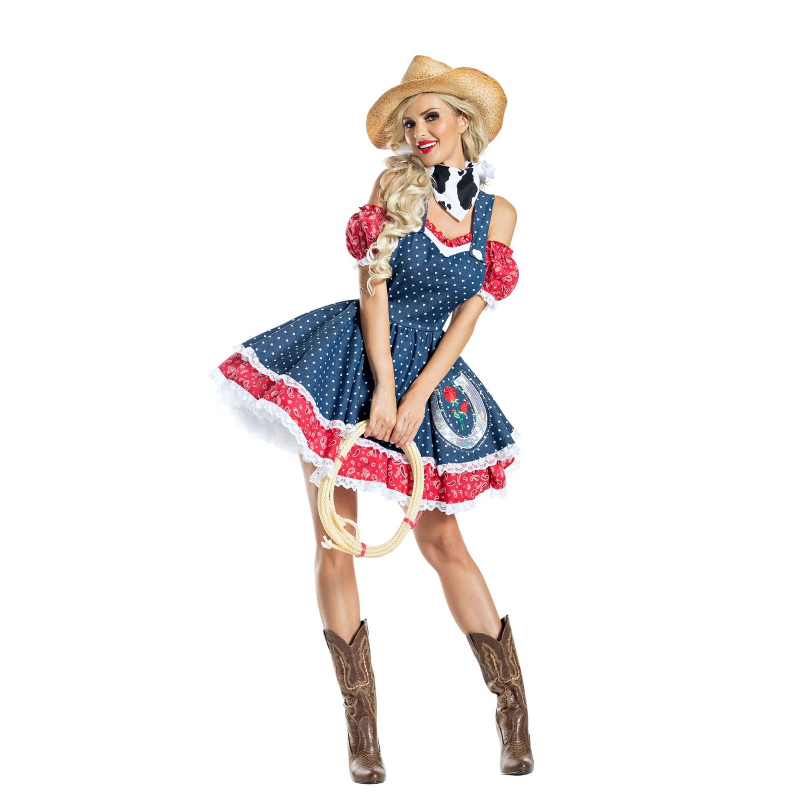 Halloween Sassy Howdy Adult Costume - Walmart.com