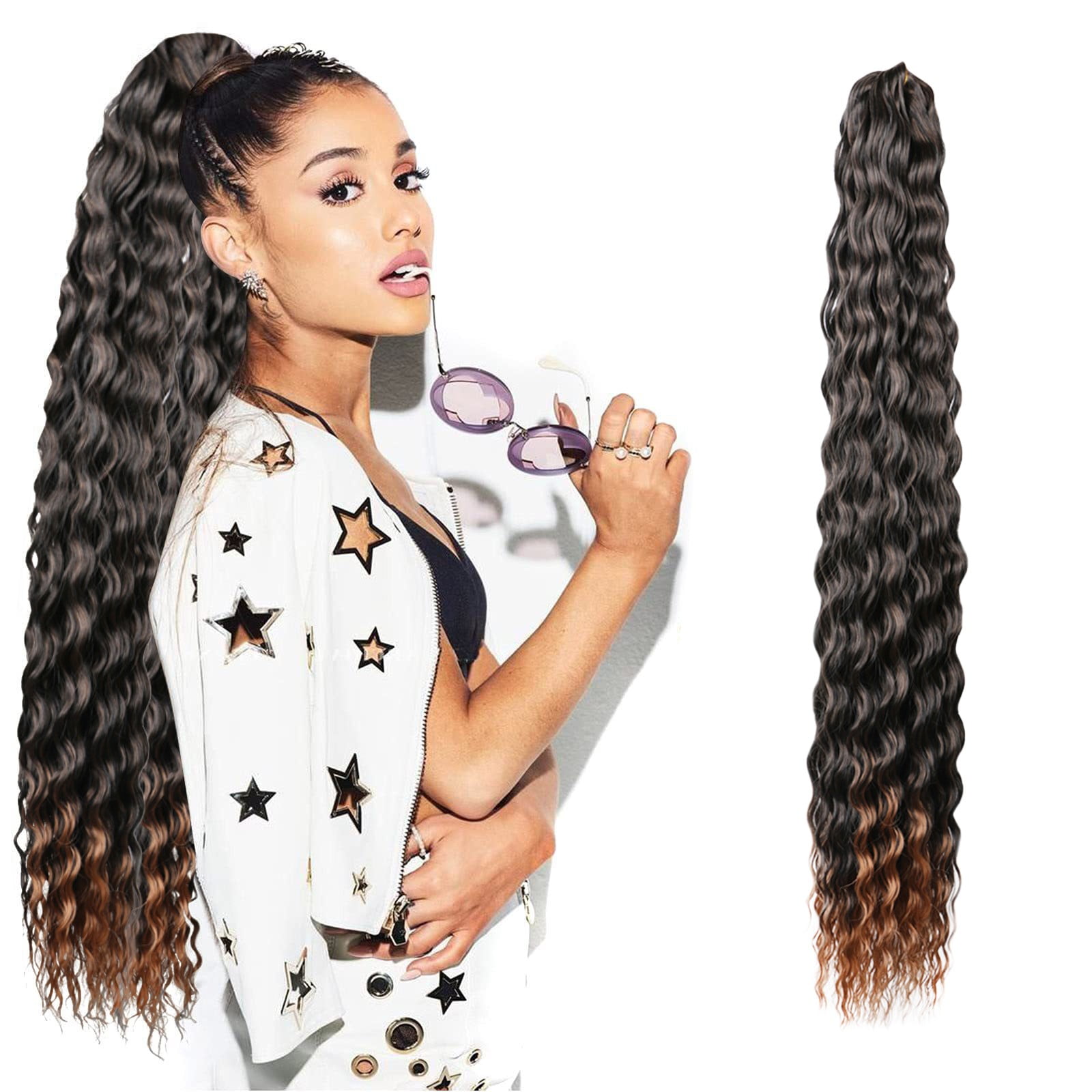 Halloween Savings 2024 2 Packs wig,Deep Bundles Human Hair 1 Bundles 20 ...