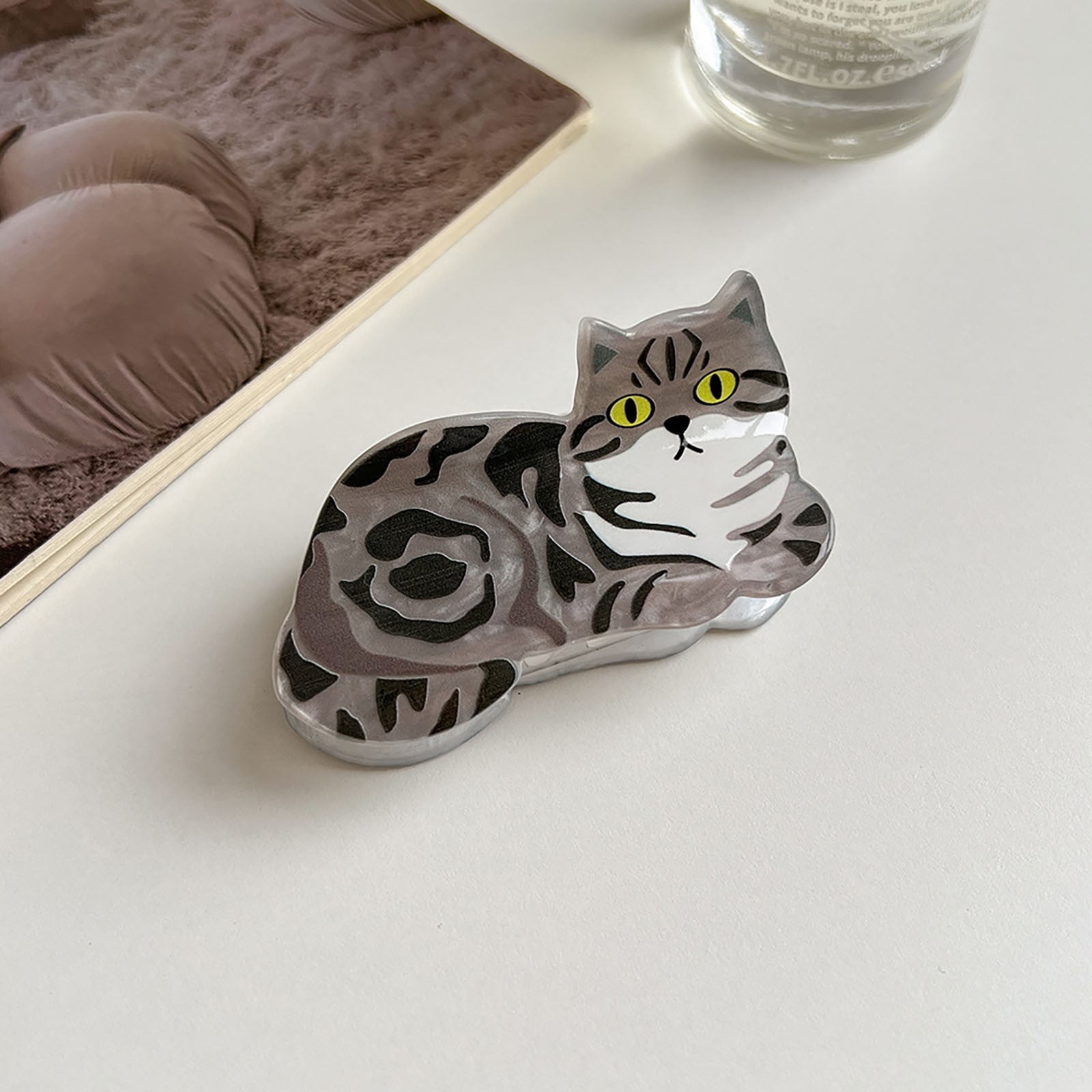 Halloween Savings 2024 Barrettes,6 Animal Scratch Clip Cute Cat Sweet ...