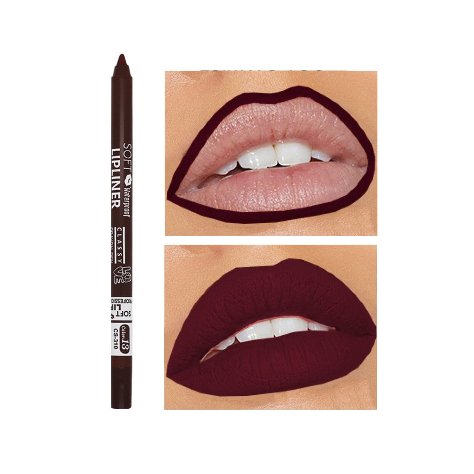 Halloween Savings 2024 Lipstick20 Color Non Stick Cup Ma Tte Lipliner Lipstick Is Not Easy To