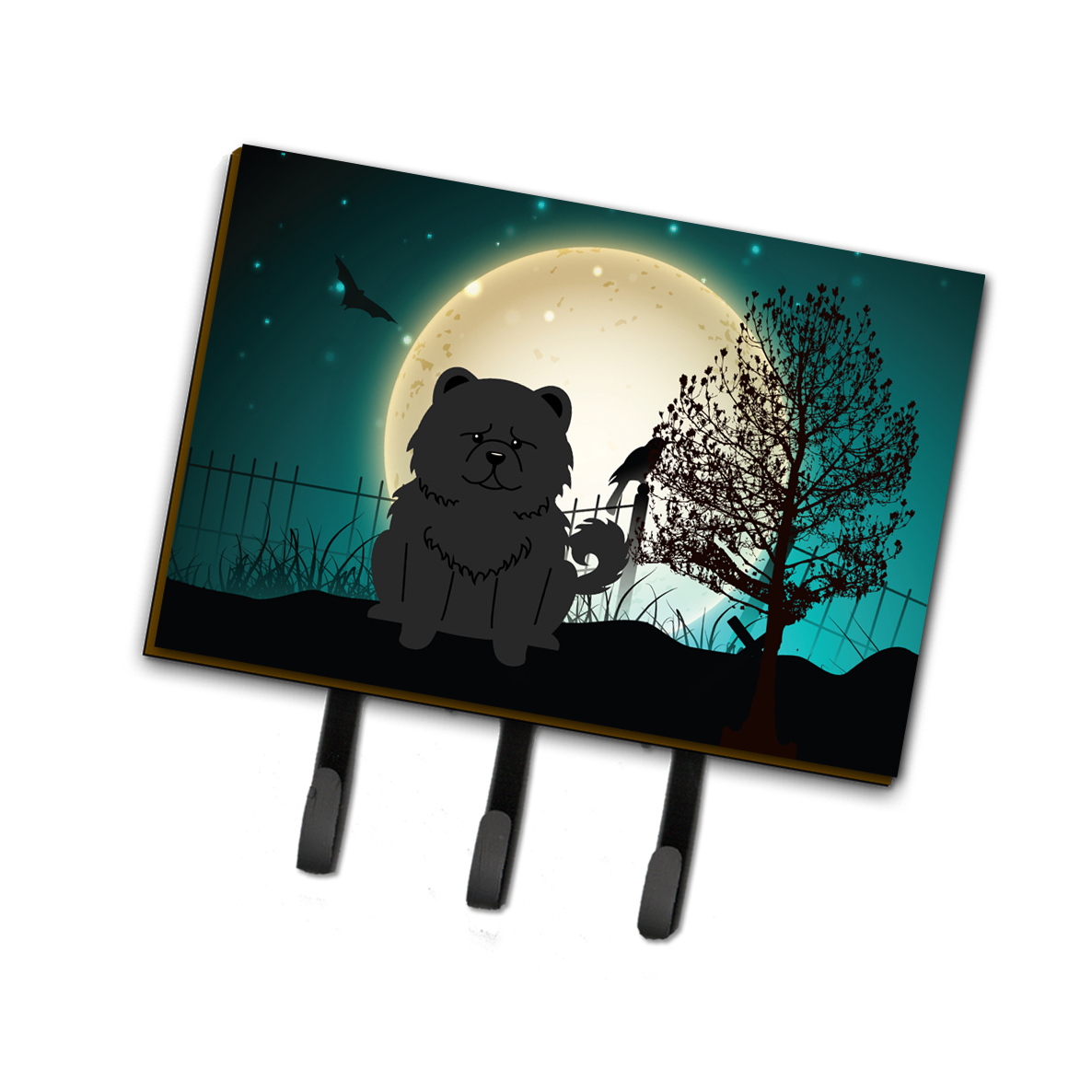 Halloween Scary Chow Chow Black Leash or Key Holder - Walmart.com
