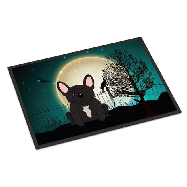 Halloween Scary French Bulldog Brindle Indoor or Outdoor Mat - Walmart.com