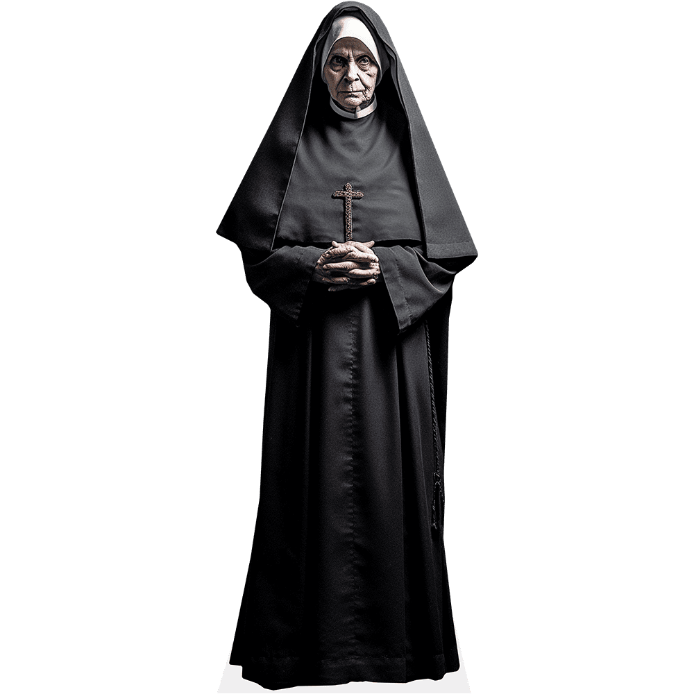 Halloween Scary Nun Lifesize Cardboard Cutout Standee