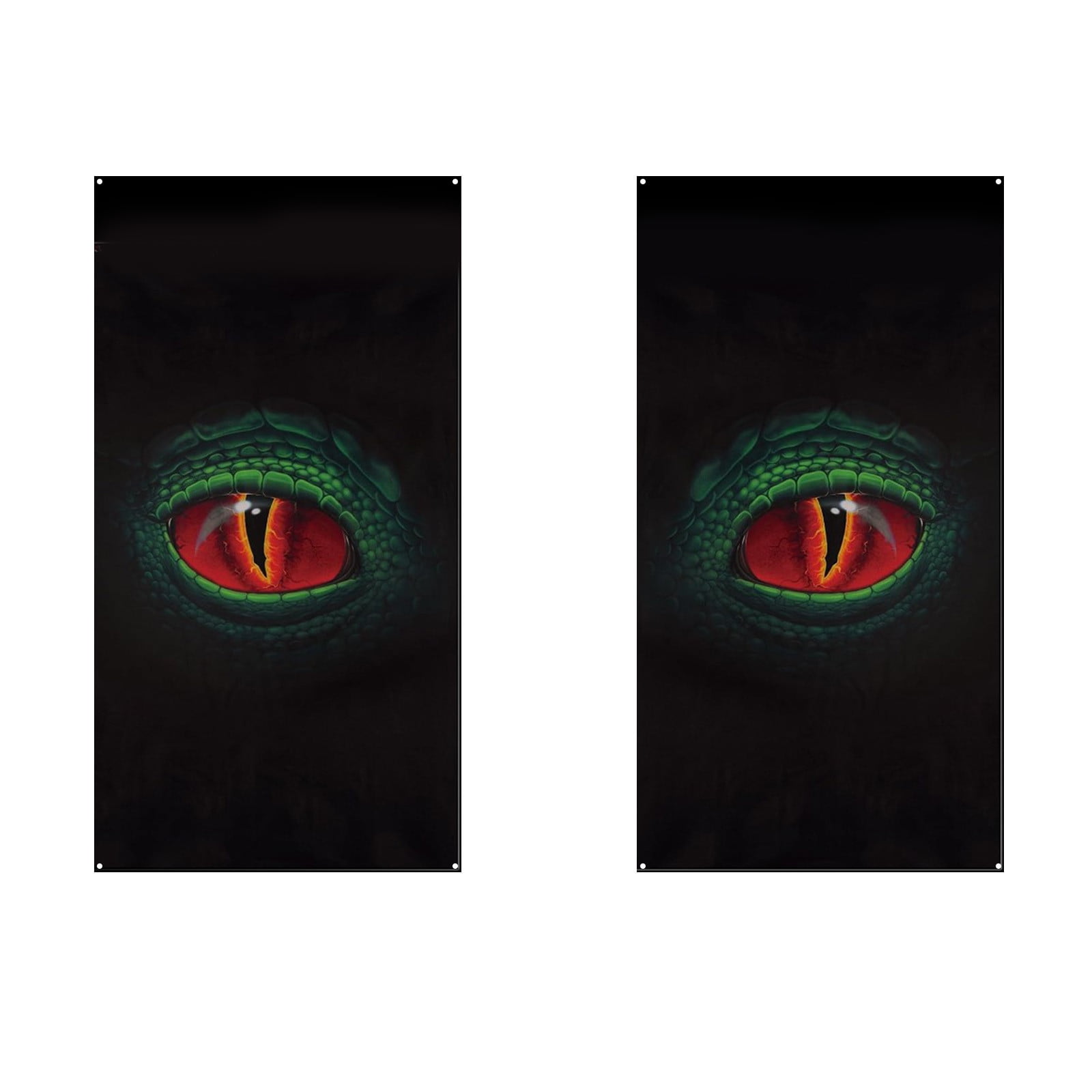 Halloween Scary Window Stickers,Spooky Eyes Window Door Cover Halloween ...