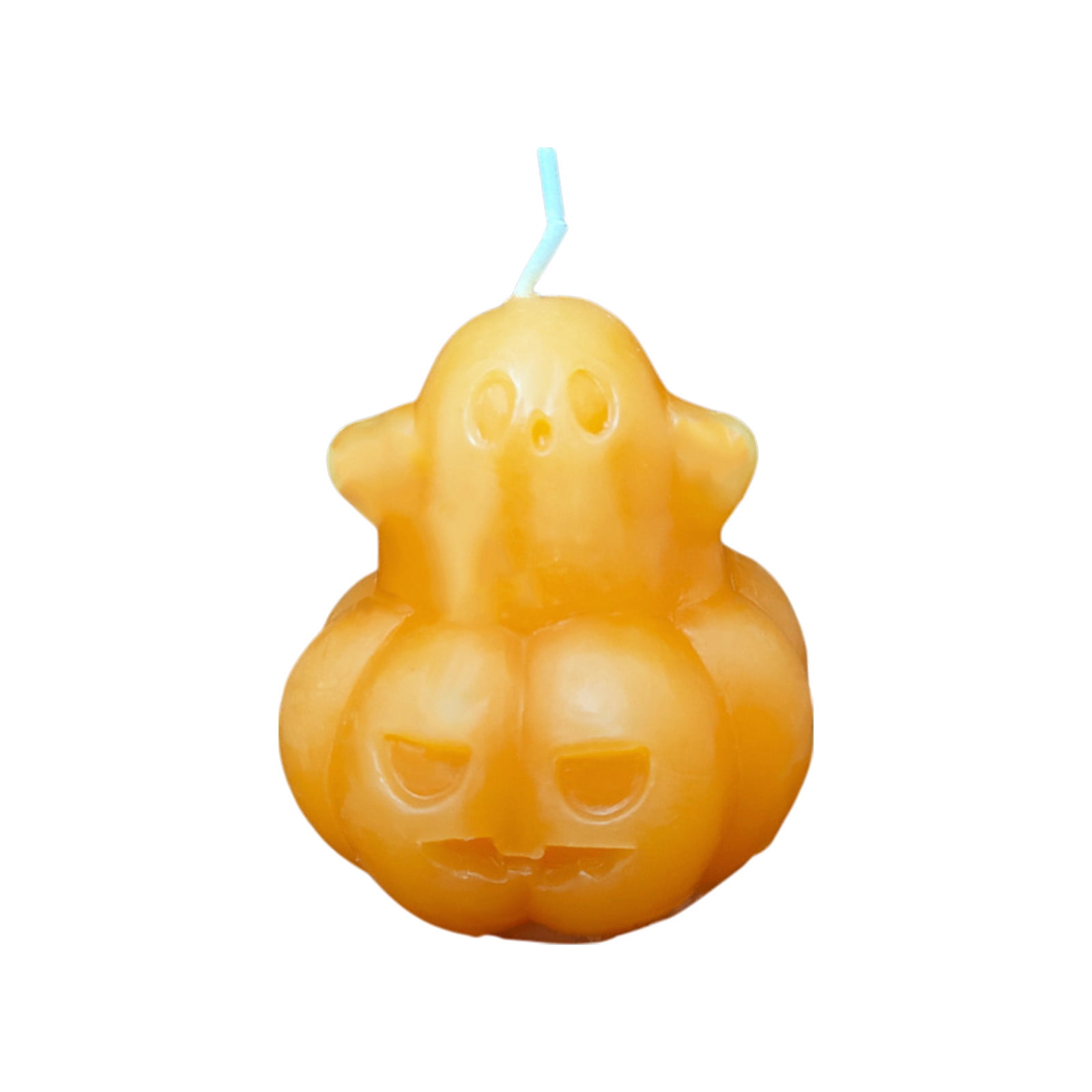 Halloween Scented Candles, Cute Pumpkin Spooky Ghost Shaped Candles Tea ...