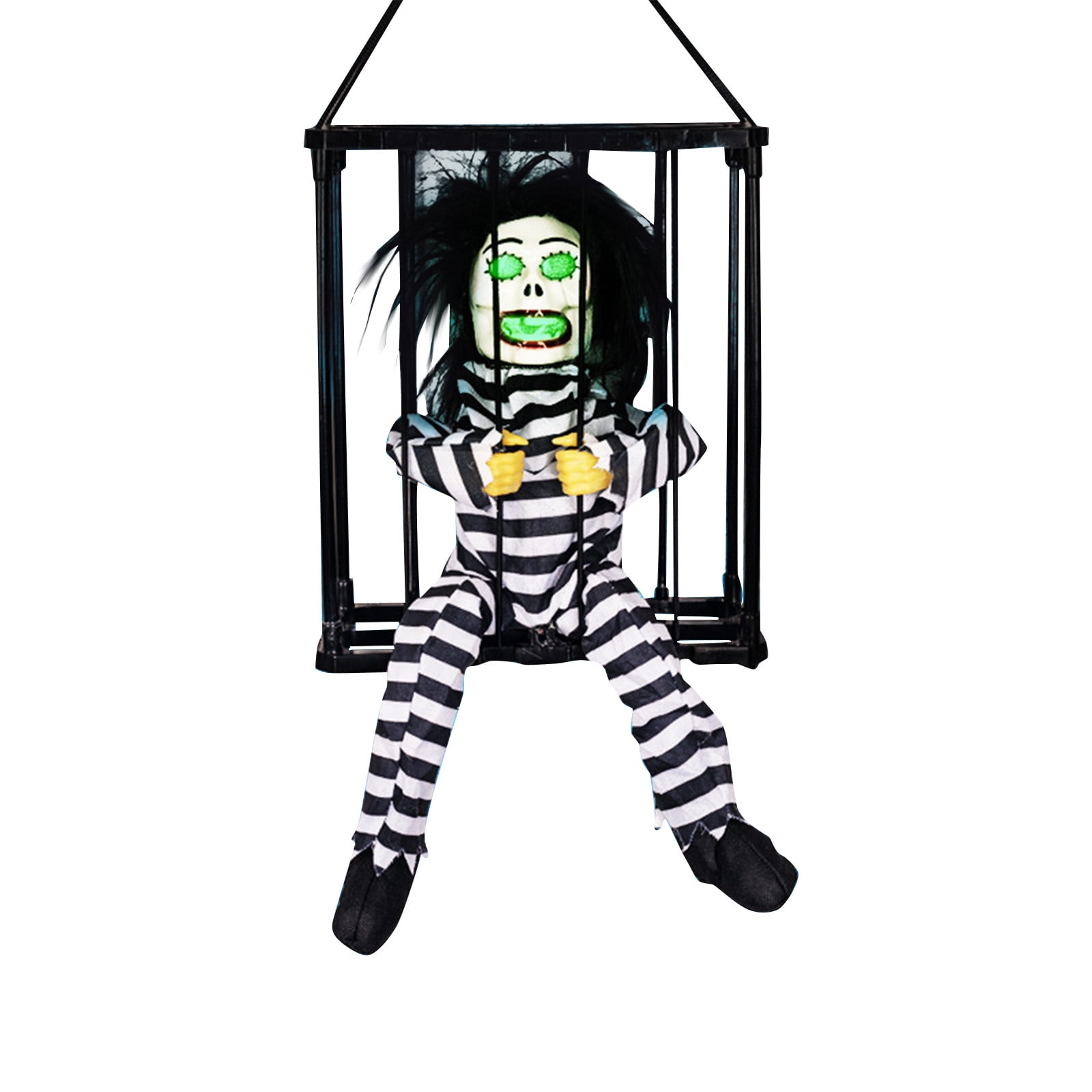 Halloween Screaming Animated Decoration Animated Halloween Hanging ...