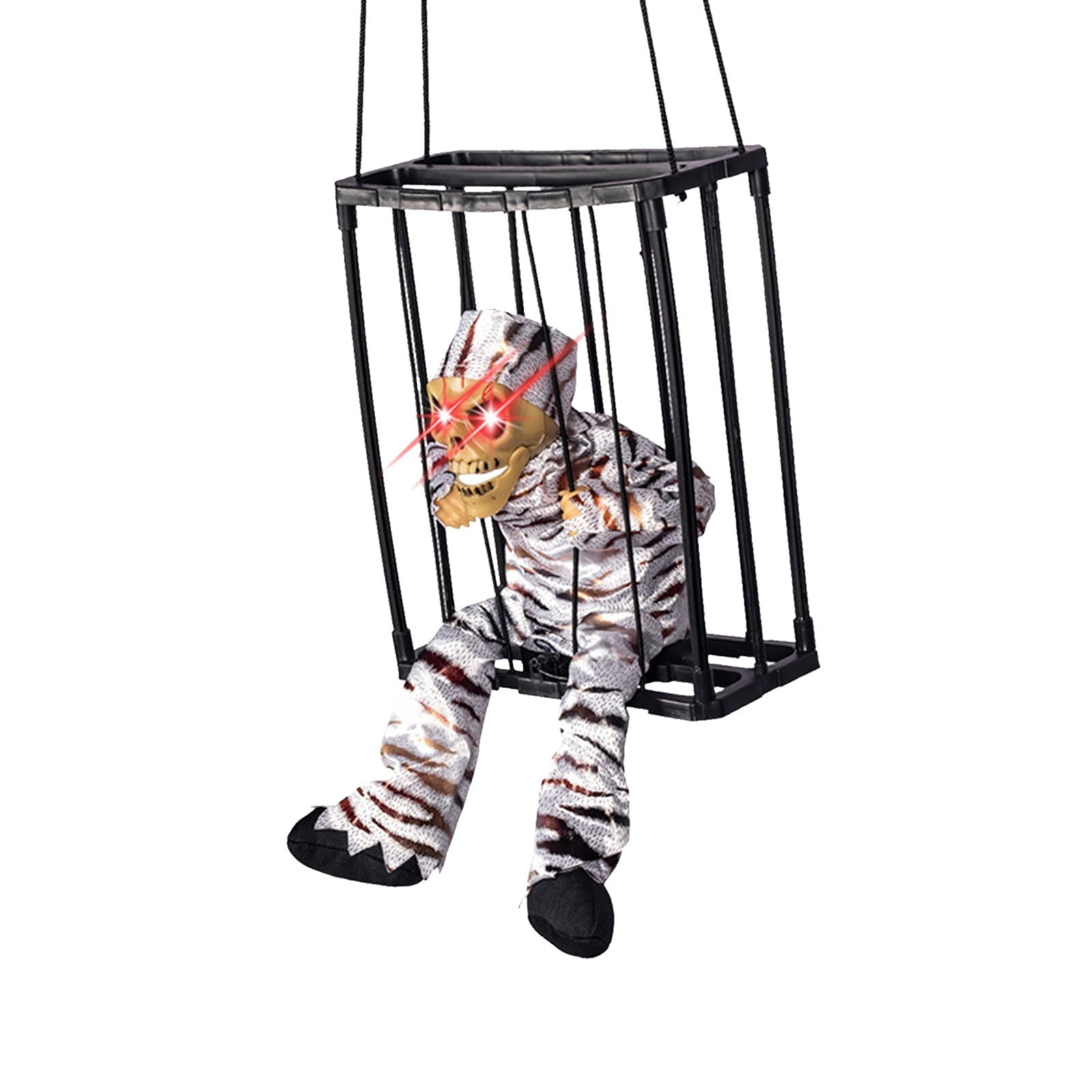 Halloween Screaming Animated Hanging Decorations Prop with Motion ...