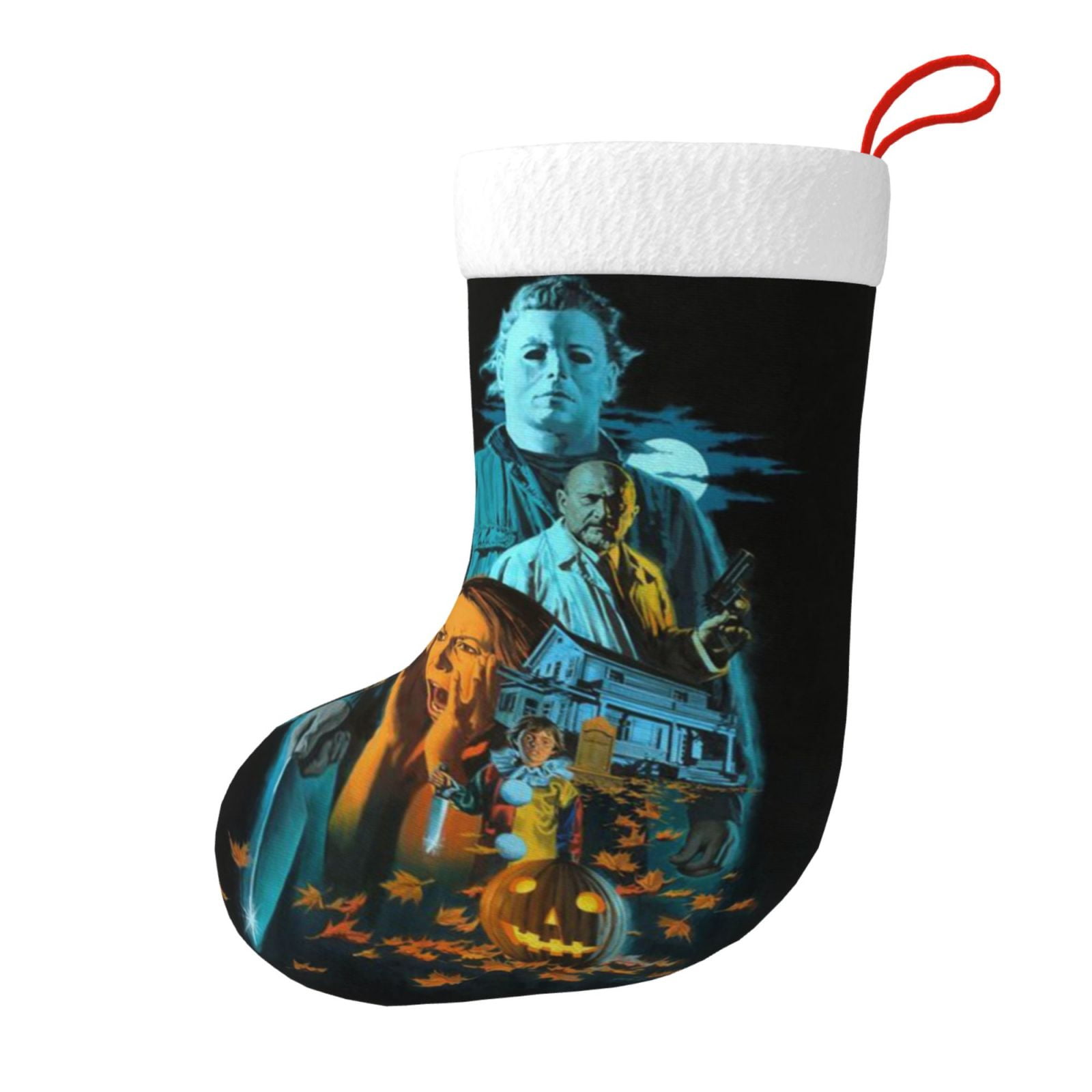 Halloween Series Michael Myers Christmas Stocking Xmas Candy Gift Bag ...