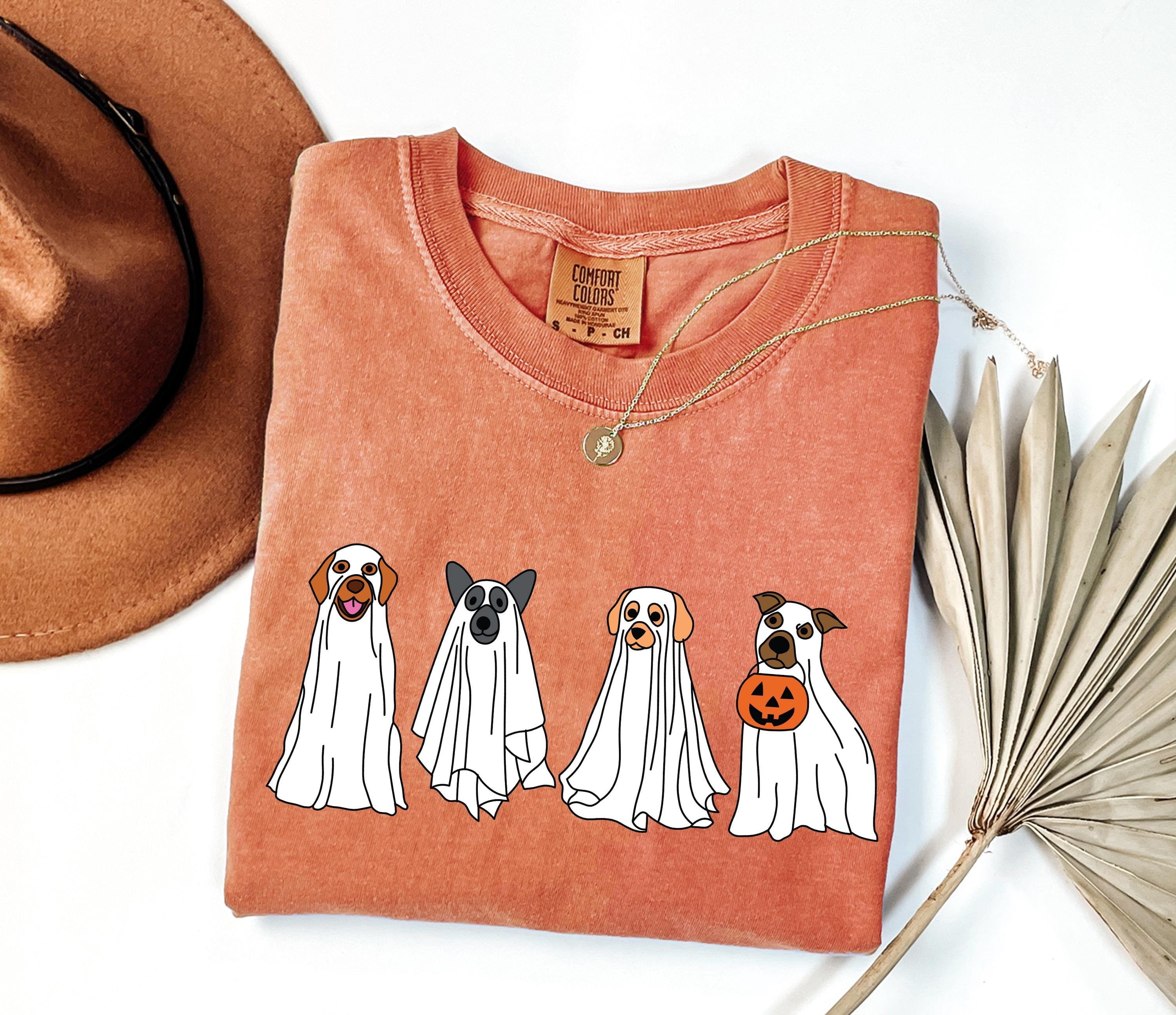 Halloween Shirt Halloween T-Shirt 2025 Happy Halloween Retro Spooky ...