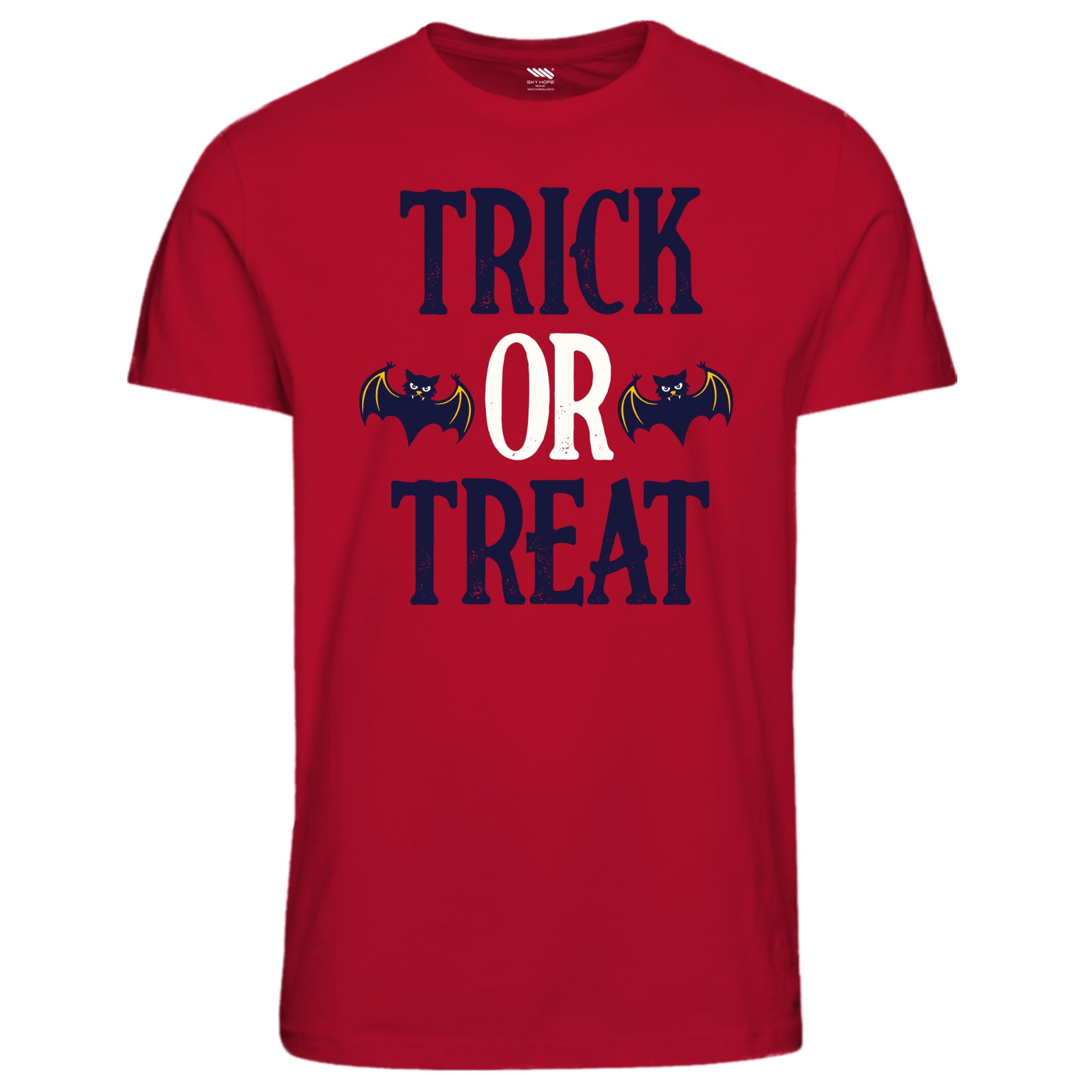 Halloween Shirts for Men - Trick Or Treat Printed Tshirt, Scary Costume ...