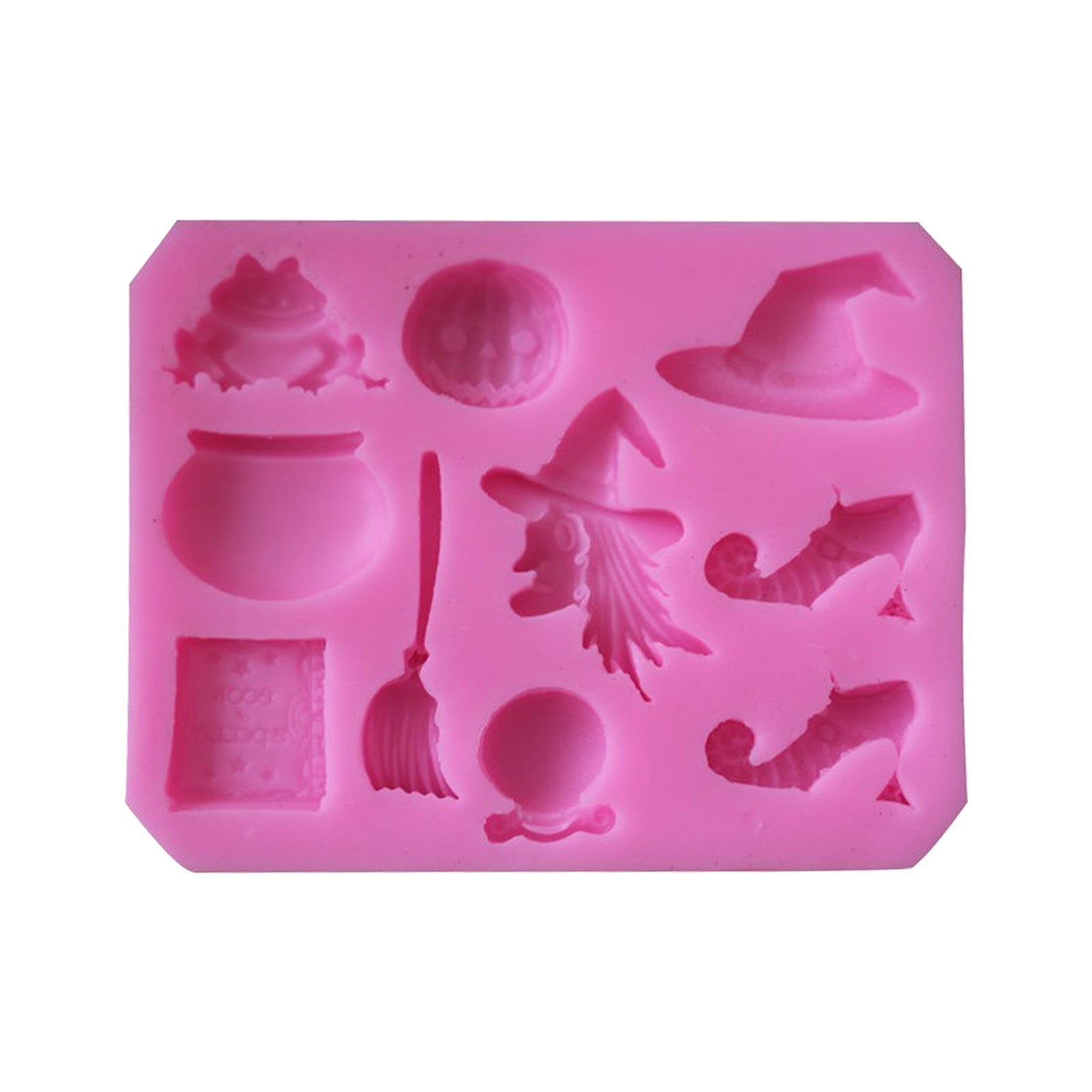 Halloween Silicone Cake Mold Pumpkin Bat Ghost Shape Silicone Mold for ...
