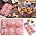 Halloween Silicone Cake Mould for DIY Baking Cute Cartoon Modeling ...