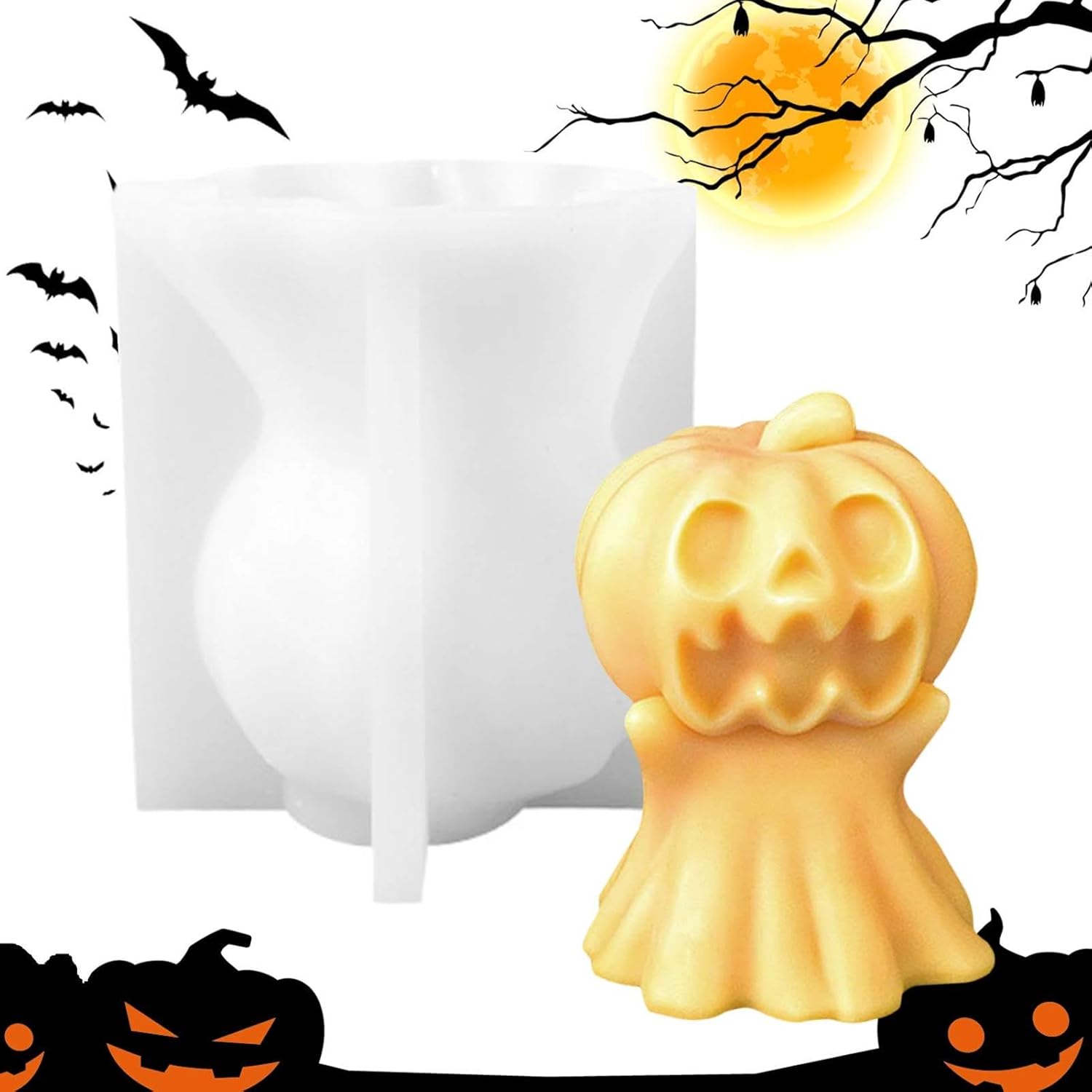 Halloween Silicone Pumpkin Molds | Halloween Silicone Mold,Ghost ...