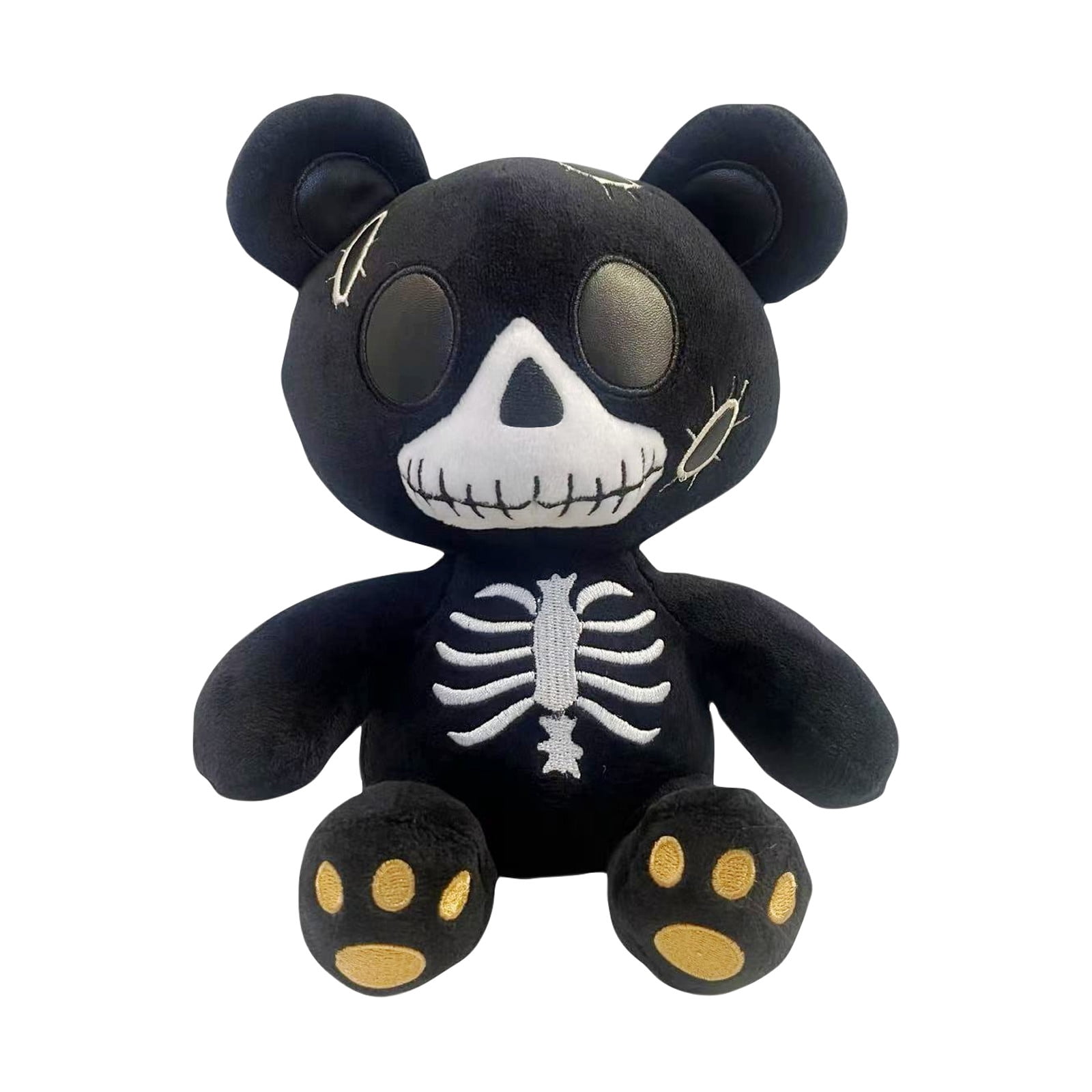 Halloween Skeleton Bear Plush 7.87 Inch - Spooky Cute Stuffed Animal ...