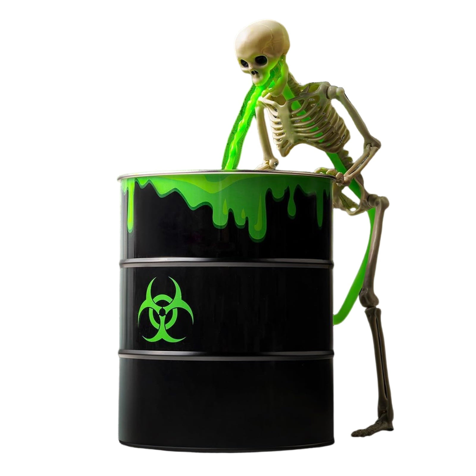 Halloween Skeleton Decoration 13.2 Inches - Funny Vomit Skeleton Prop ...