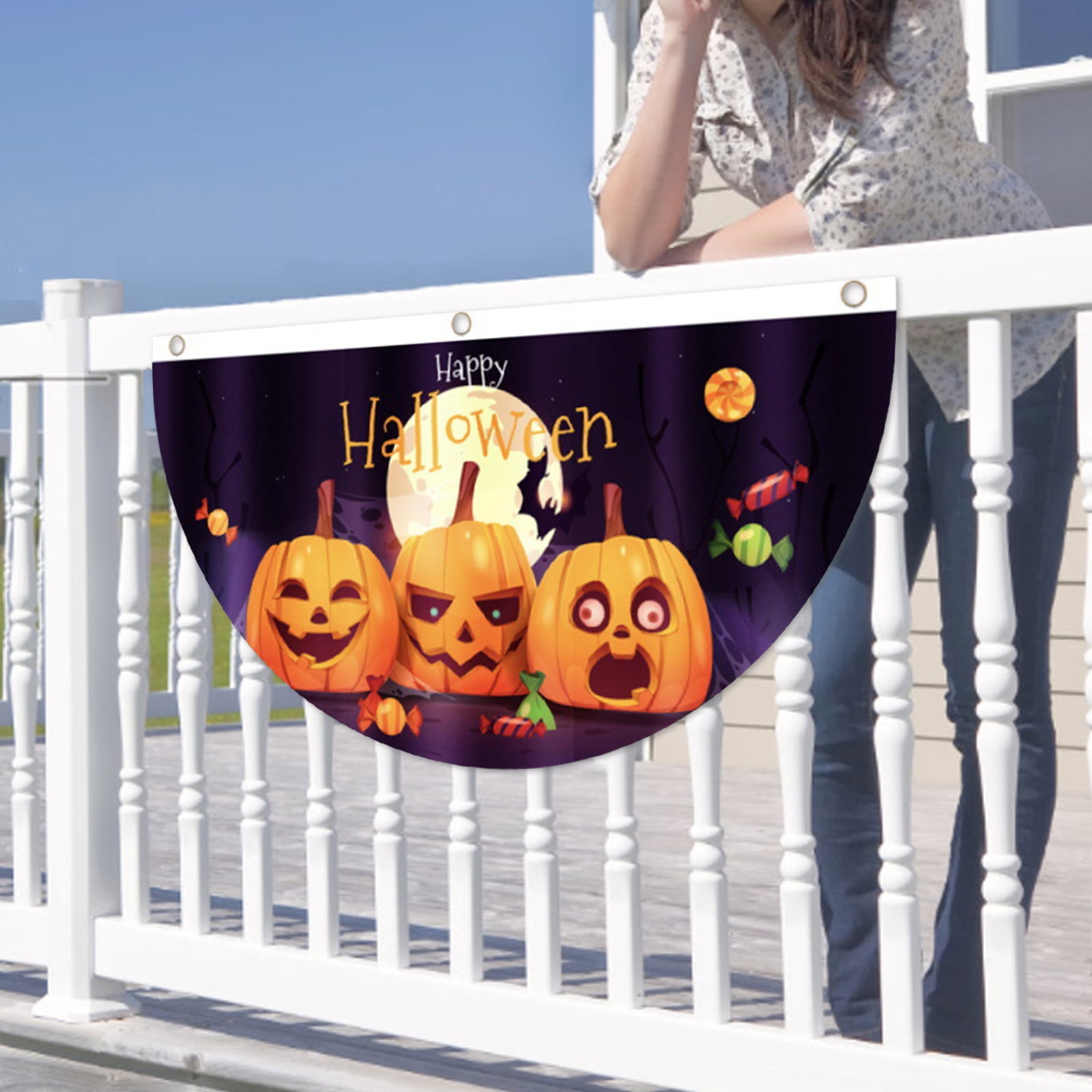 Halloween Skeleton Decoration, Realistic Human Bones Pp Material Seven Adjustable Joints ...