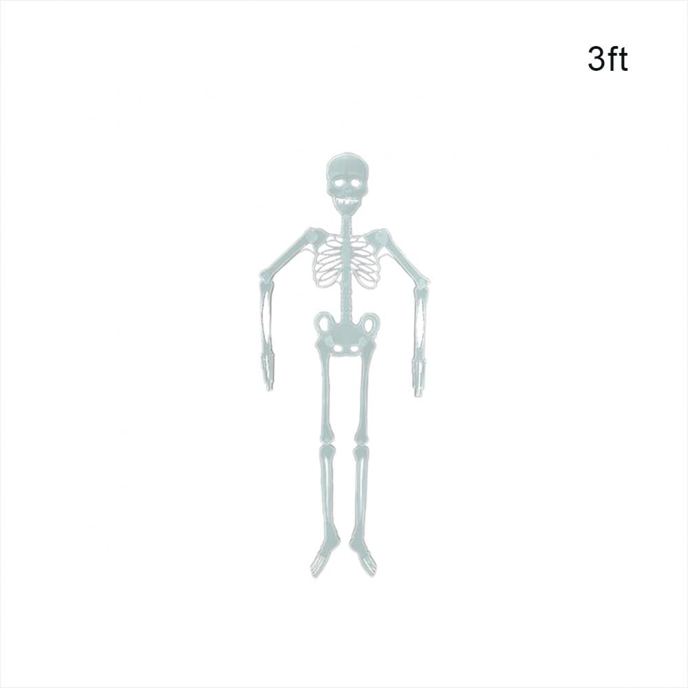 Halloween Skeleton Decorations, 35" Full Body Skeleton Posable Joints ...