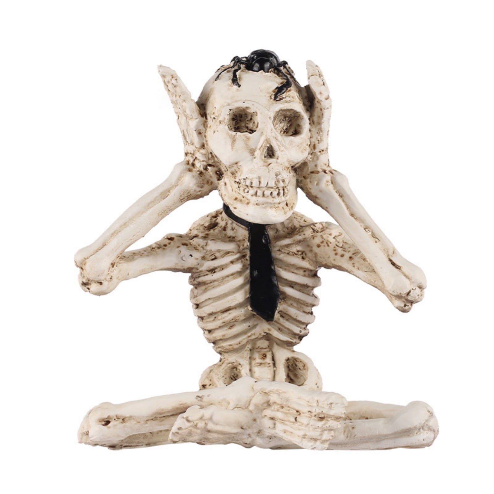 Halloween Skeleton Decorations,5" Full Body Posable Joints Skeletons ...
