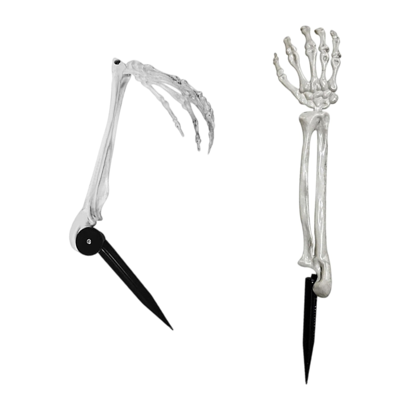 Halloween Skeleton Decorations White Realistic Skeleton Stakes for ...