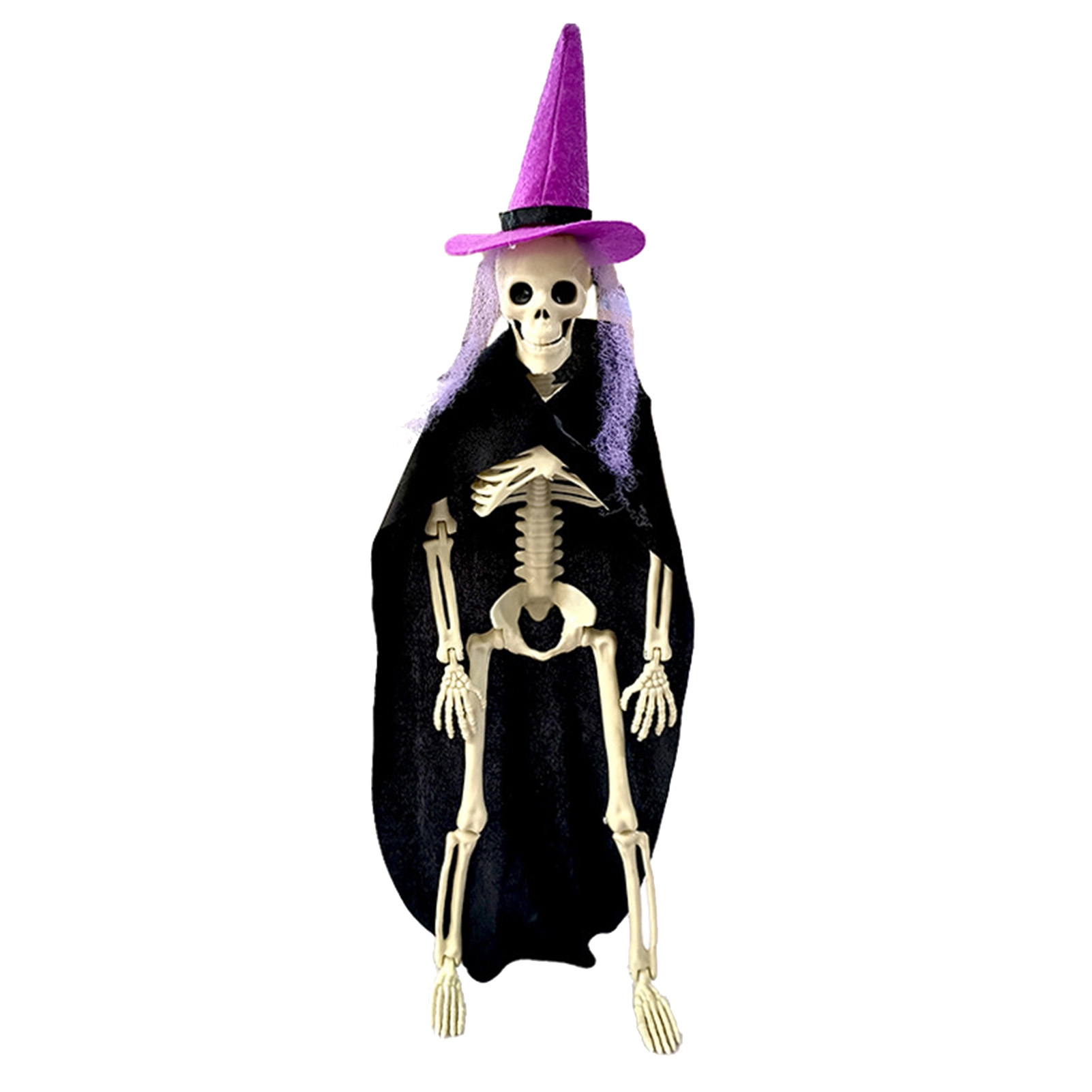 Halloween Skeleton Full Body Posable Joints Ornament Realistic Horrible ...