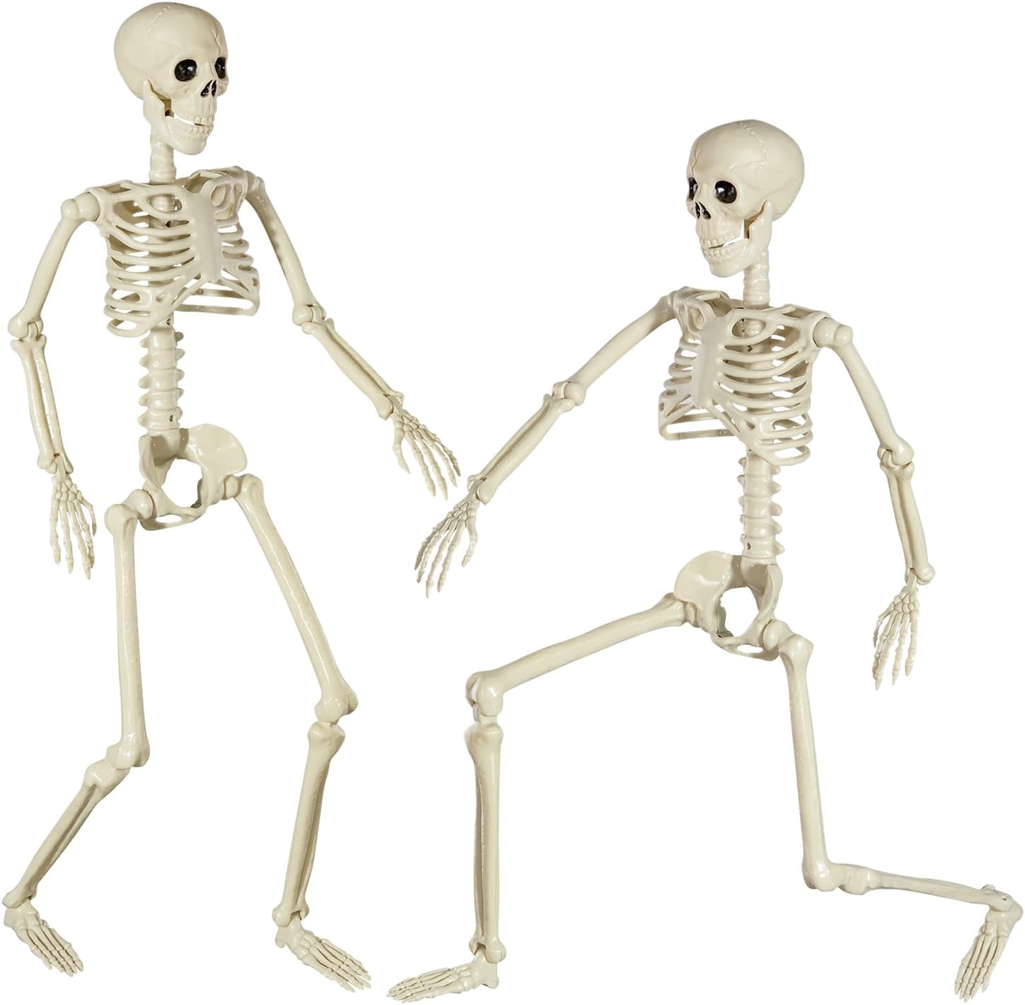 Halloween Skeleton Full Body Posable Joints Skeletons, 3ft Plastic ...