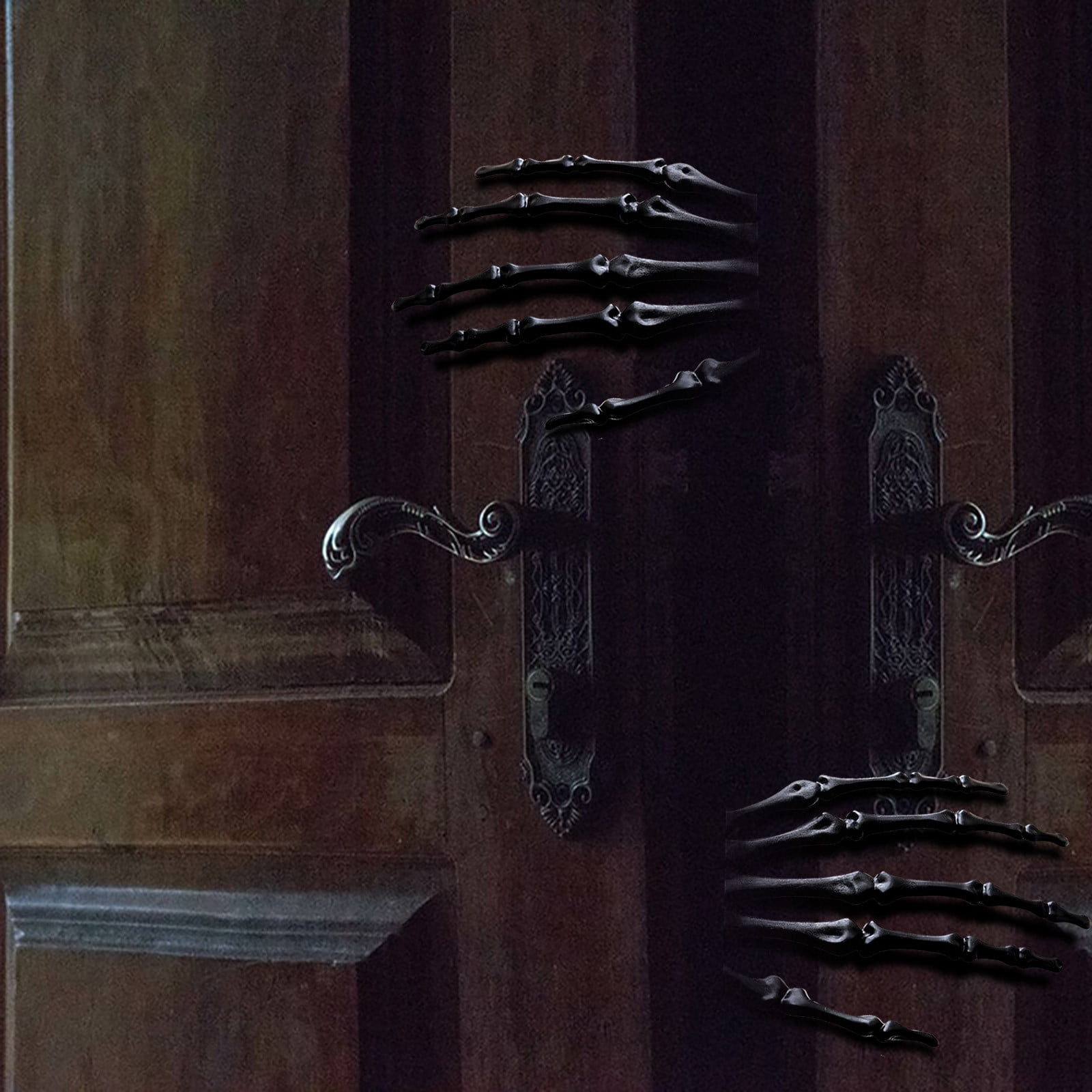 Halloween Skeleton Hand Claw Rack - 6.3x3.54" Plastic Horror Decoration ...