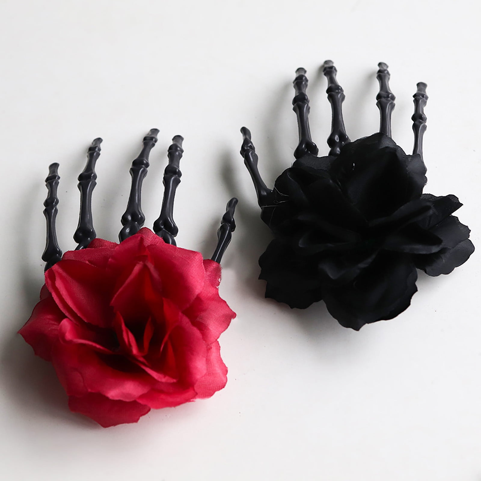 Halloween Skeleton Hand Claw Rack - 6.3x3.54" Plastic Horror Decoration ...